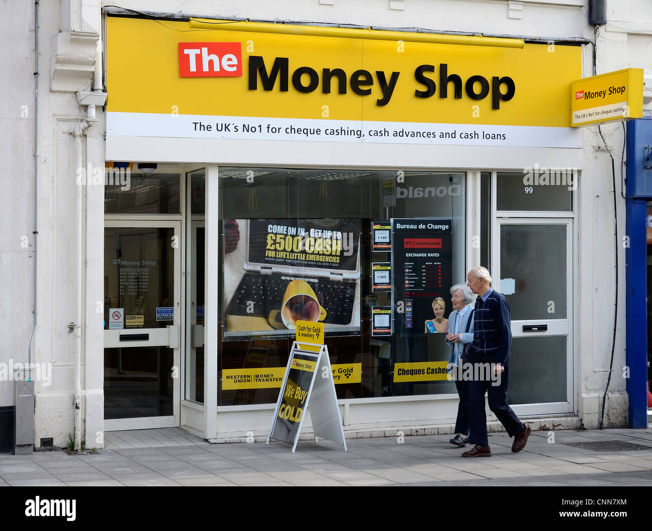 " The Money Shop " in Torquay, Devon, UK Stock Photo - Alamy