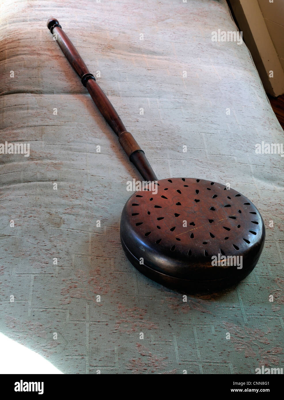 Bed warmer in a restored cracker style house, part of the Ponce Inlet ...