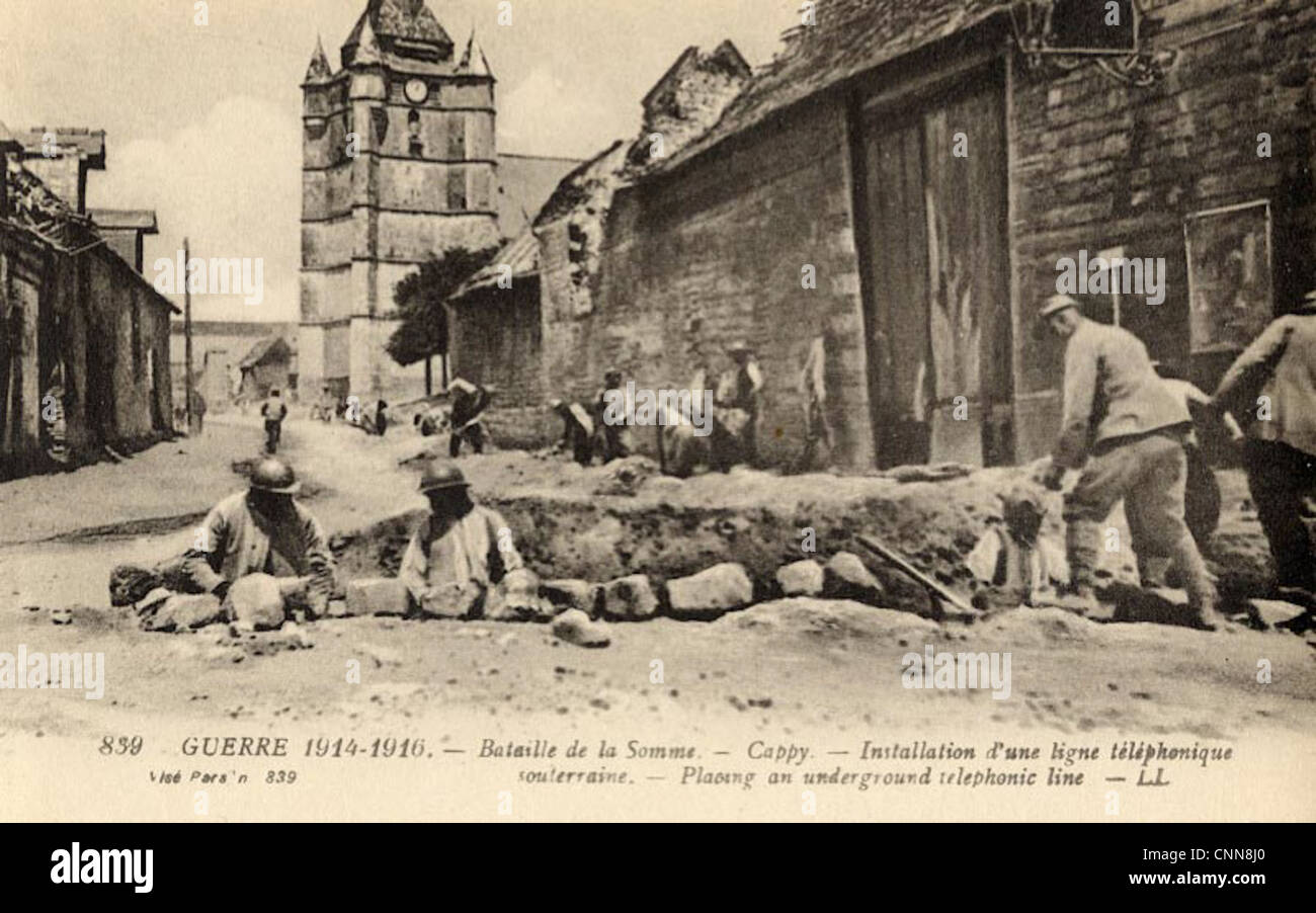 World War One archive images capture various moments of trench warfare ...