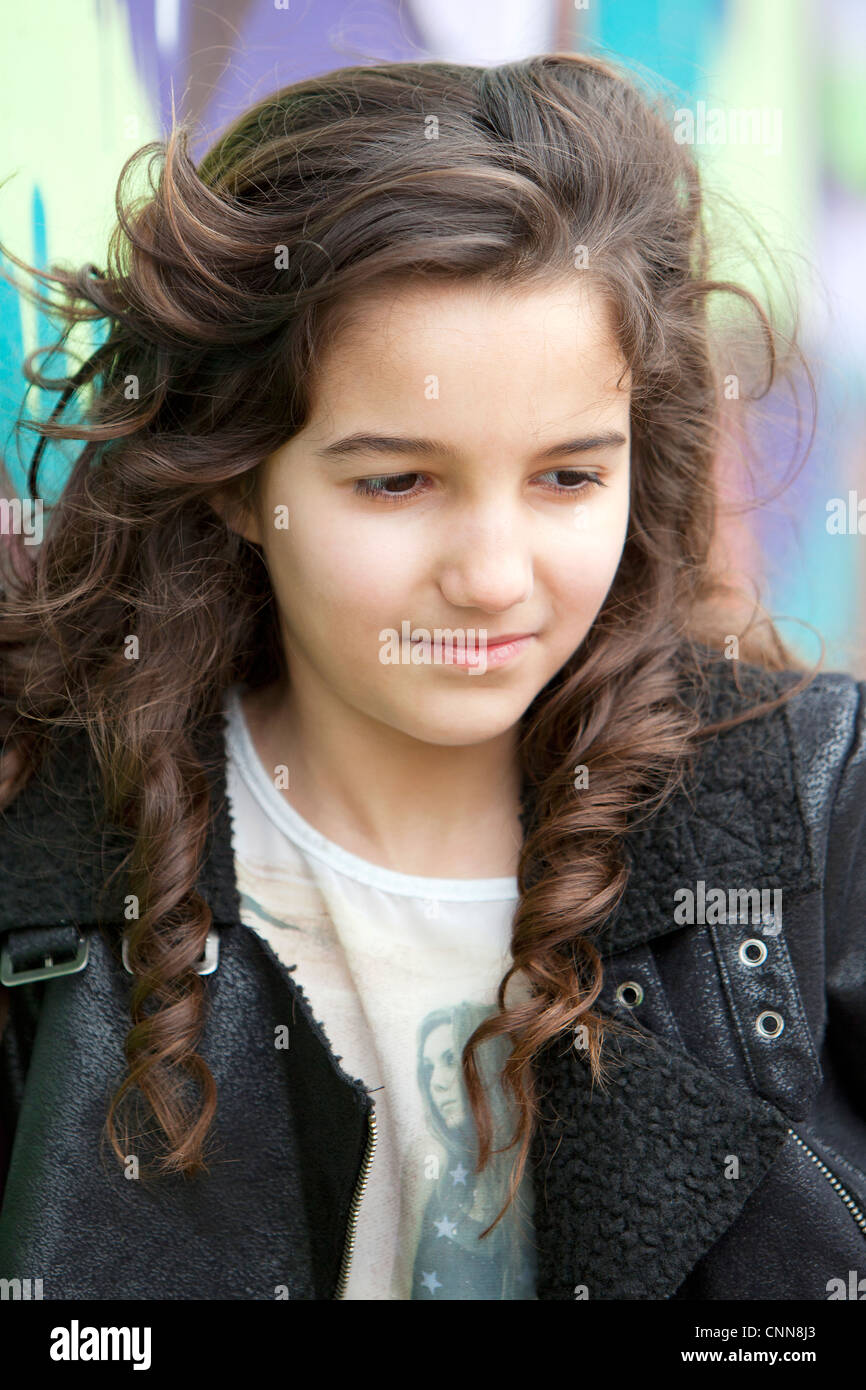 Young teenage girl. Leeds, UK Stock Photo - Alamy Young teenage girl. Leeds, UK Stock Photo - Alamy