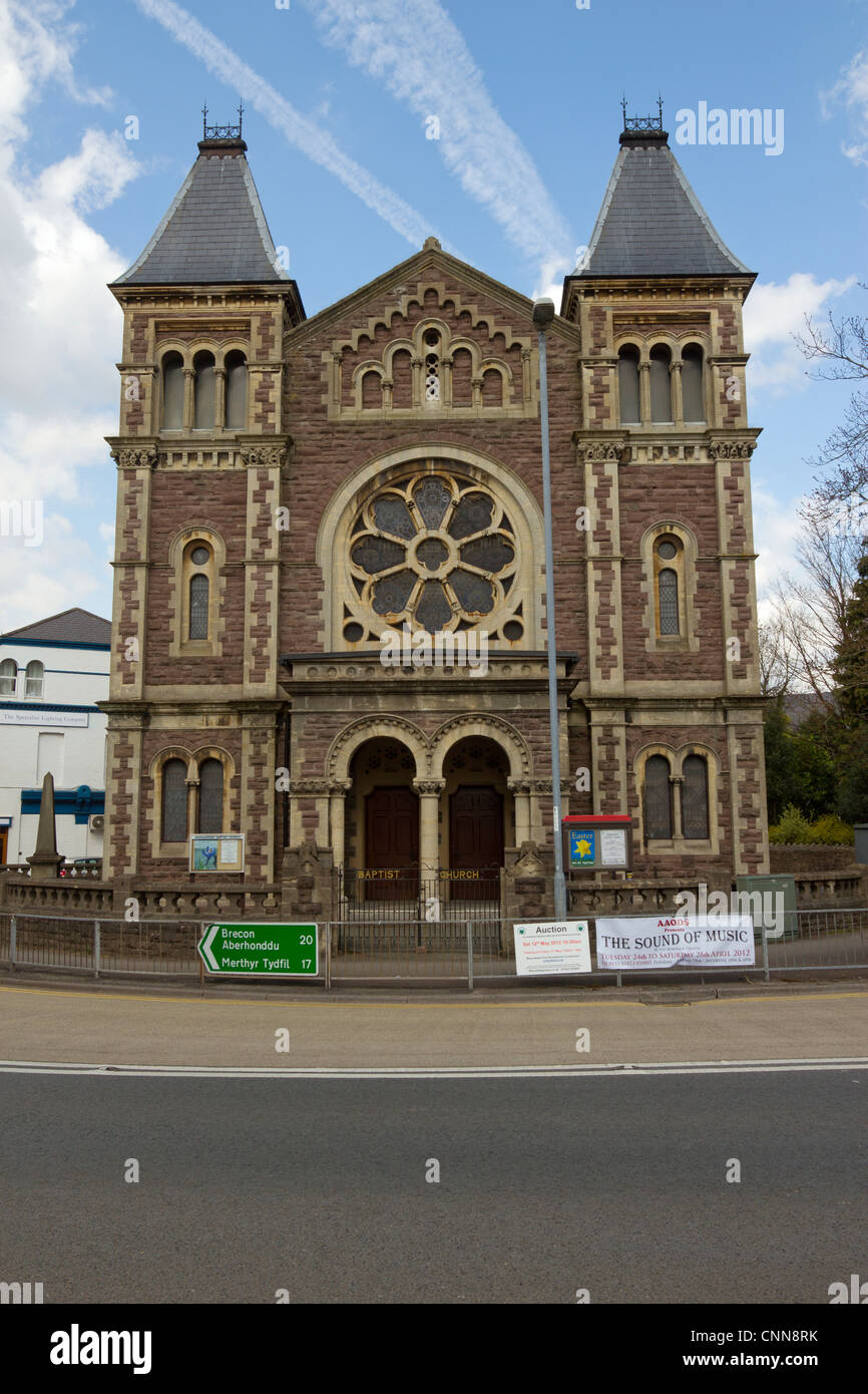 Abergavenny Baptist Church in Frogmore Street, Monmouthshire Wales UK ...