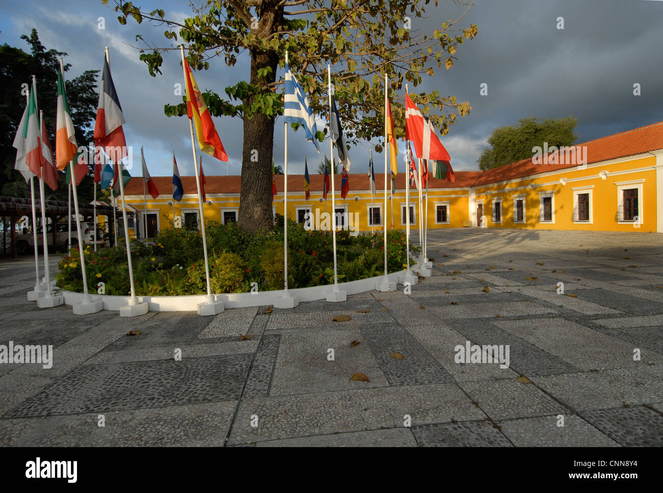 "Casa Europa" a former Portuguese barracks in Dili Timor Leste, now ...