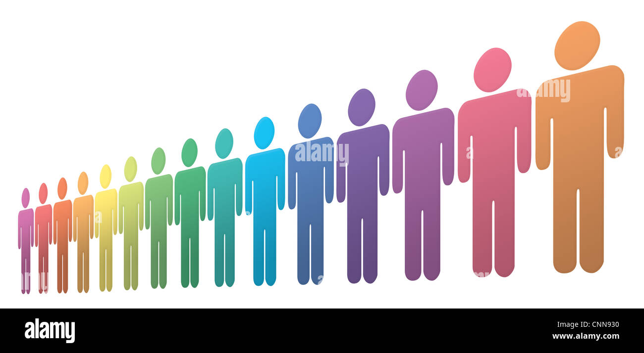 Rainbow colours at pride Cut Out Stock Images & Pictures - Alamy