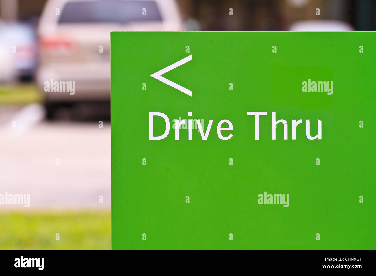 Drive Thru Arrow High Resolution Stock Photography and Images - Alamy