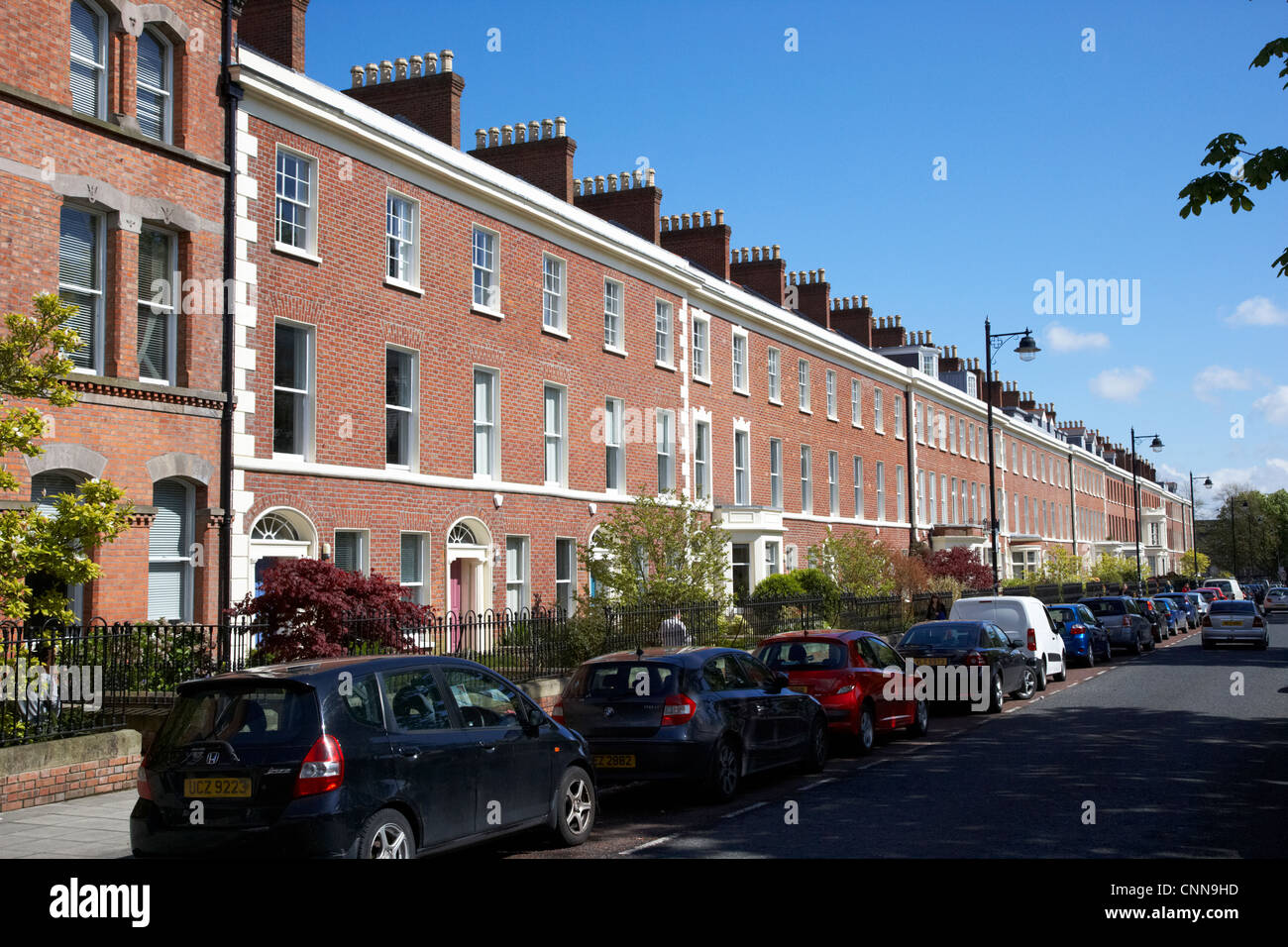 university square Belfast Northern Ireland UK Stock Photo - Alamy