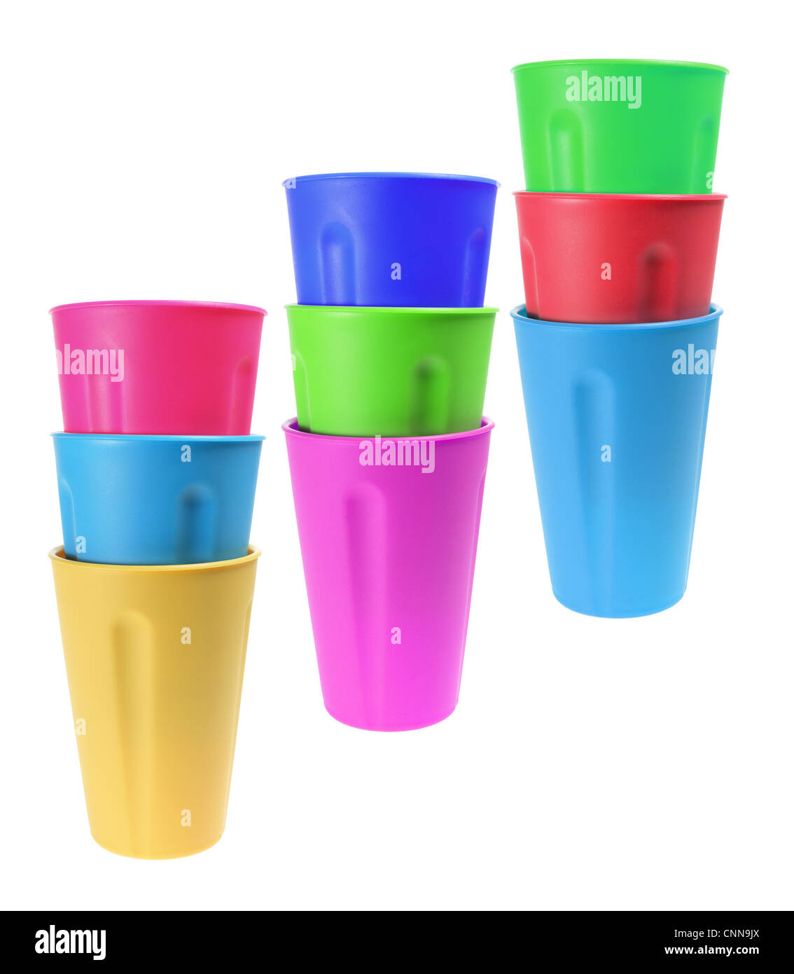 Stacked plastic cups hi-res stock photography and images - Alamy