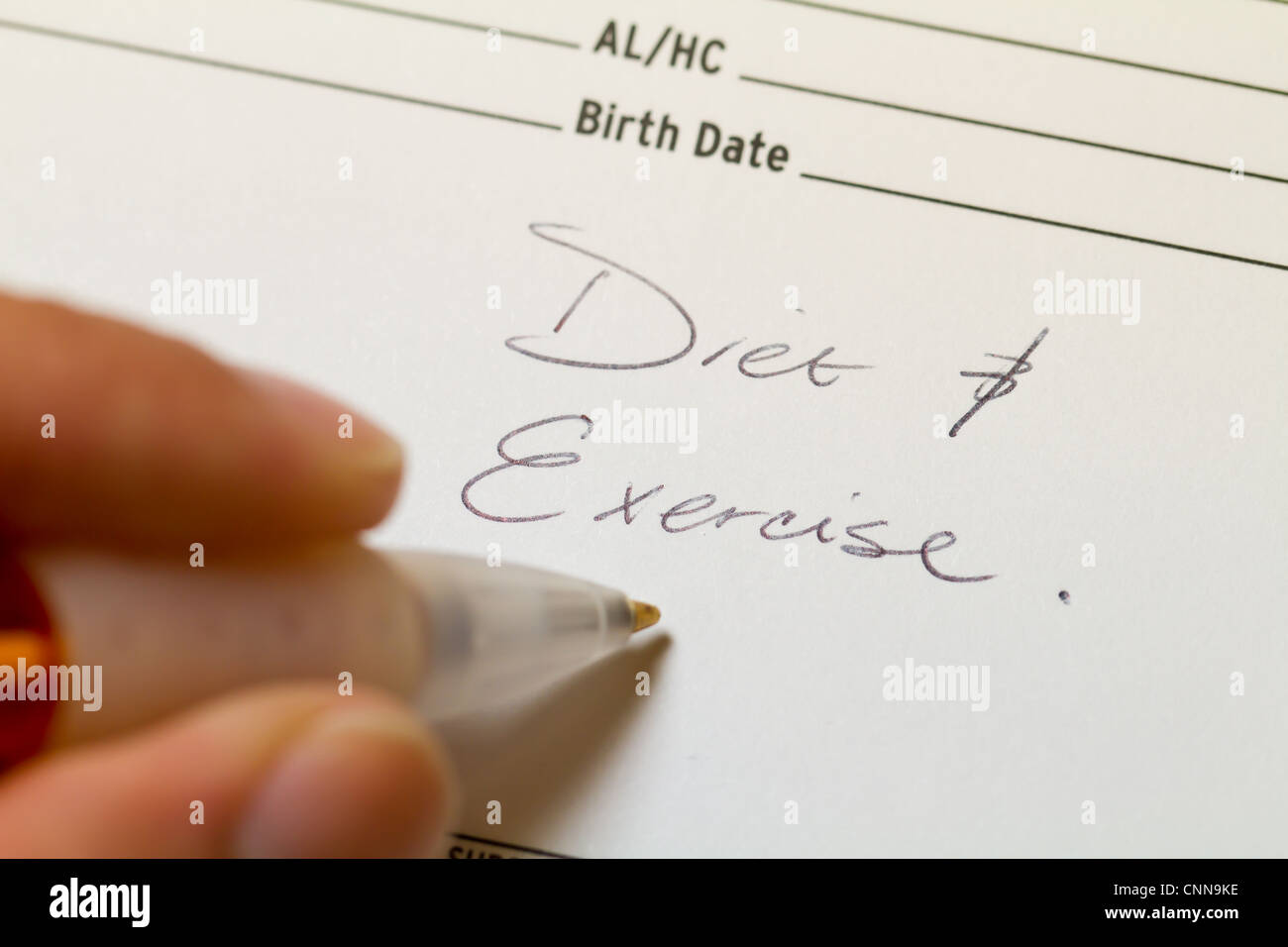 Exercise prescribing hi-res stock photography and images - Alamy