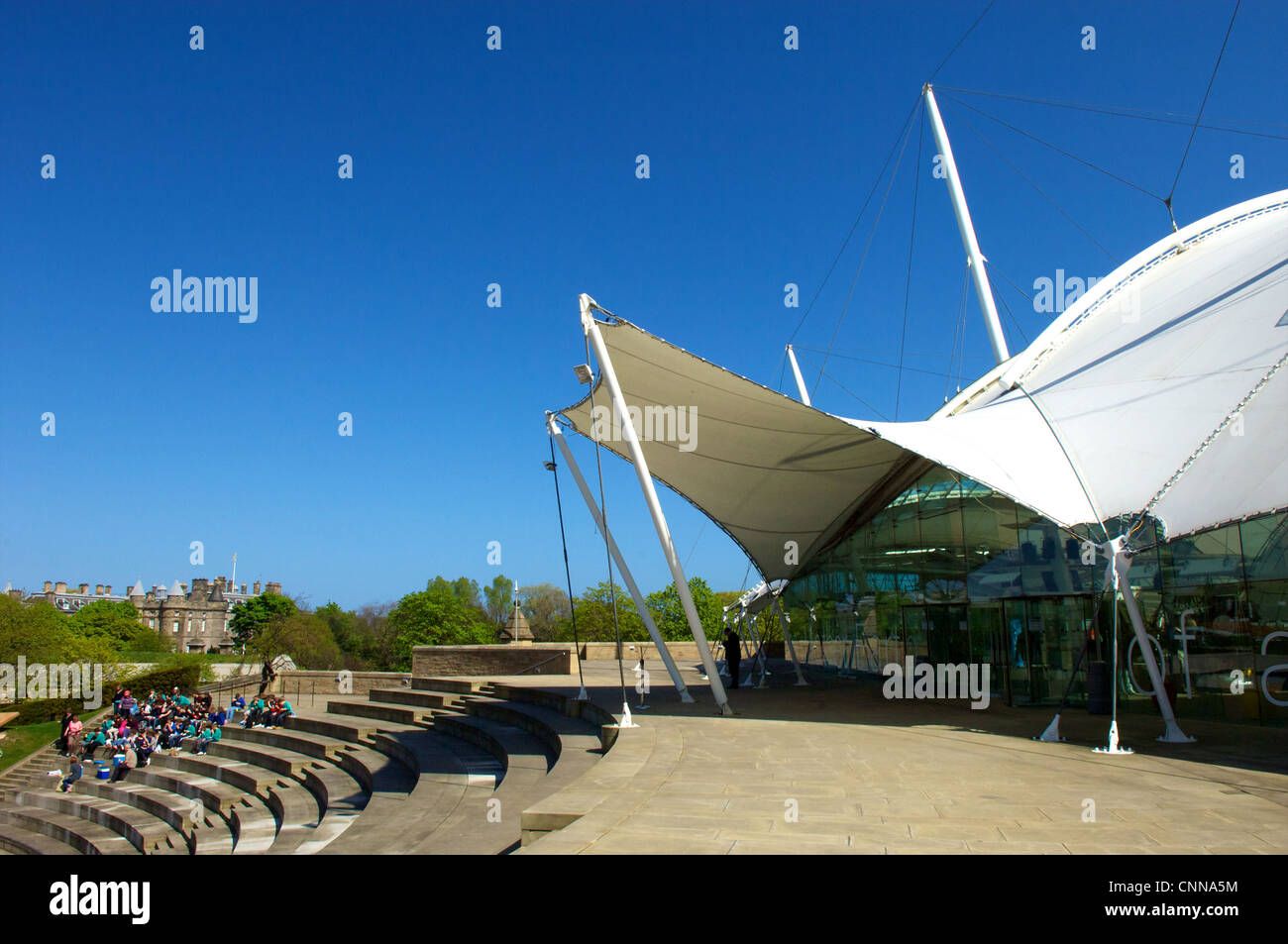 Our Dynamic Earth is a science centre in Edinburgh, Scotland Stock ...