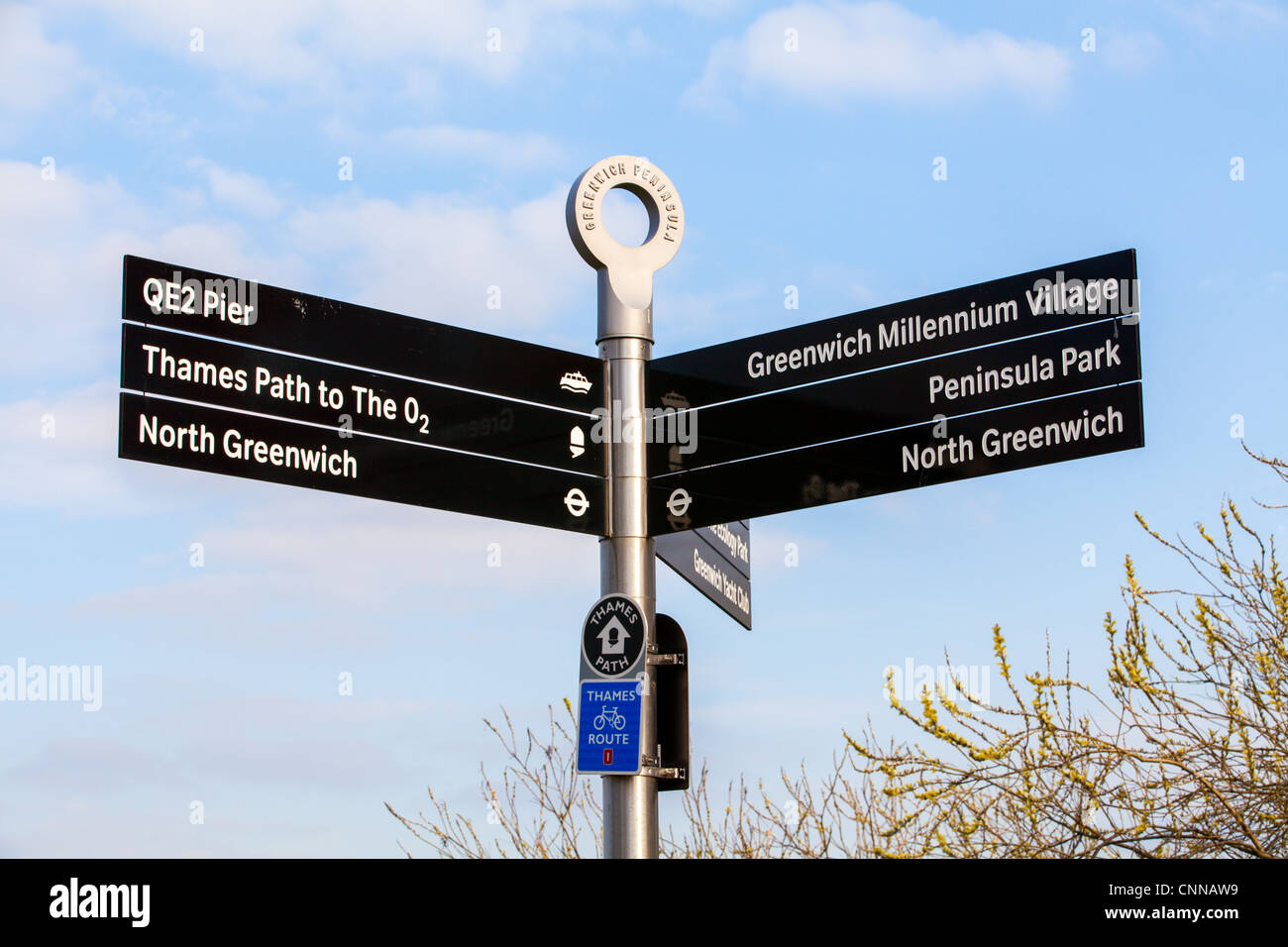 Greenwich peninsula hi-res stock photography and images - Alamy