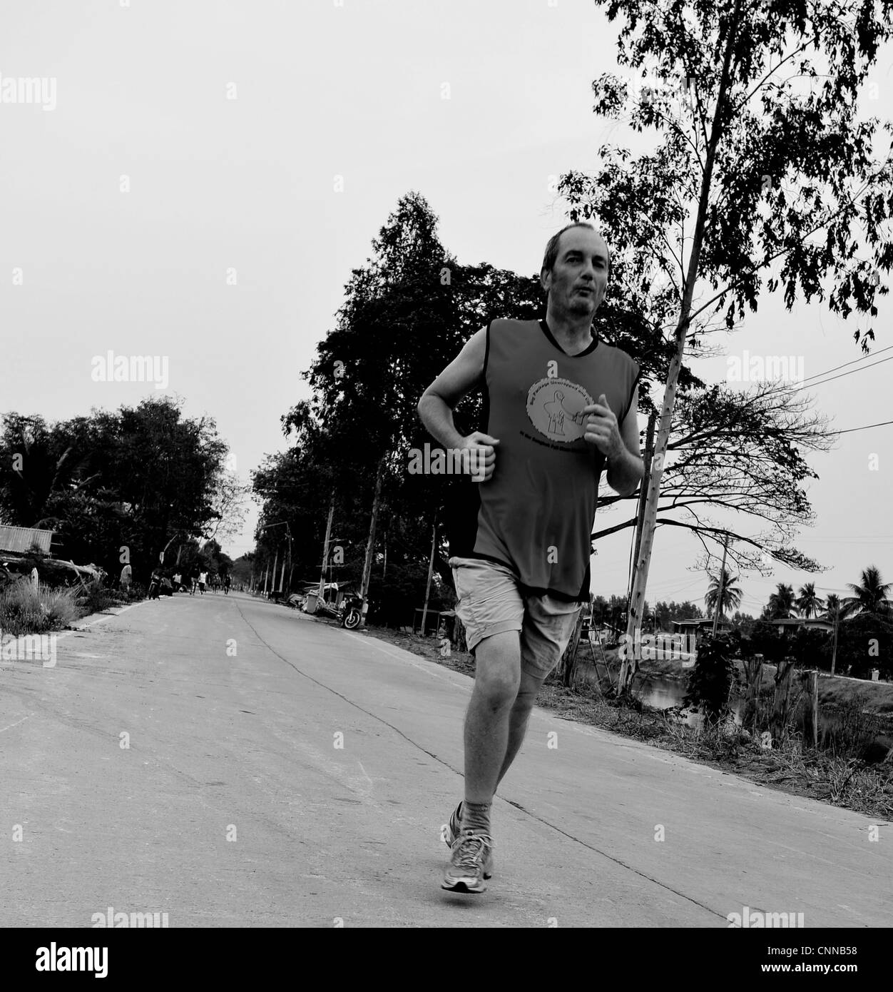Hash House Harriers or hash runners, members of the bangkok hashers on ...