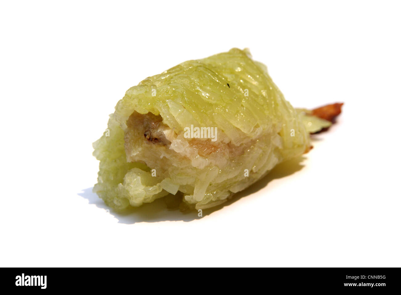 Thai dessert , sticky rice toast Stock Photo - Alamy