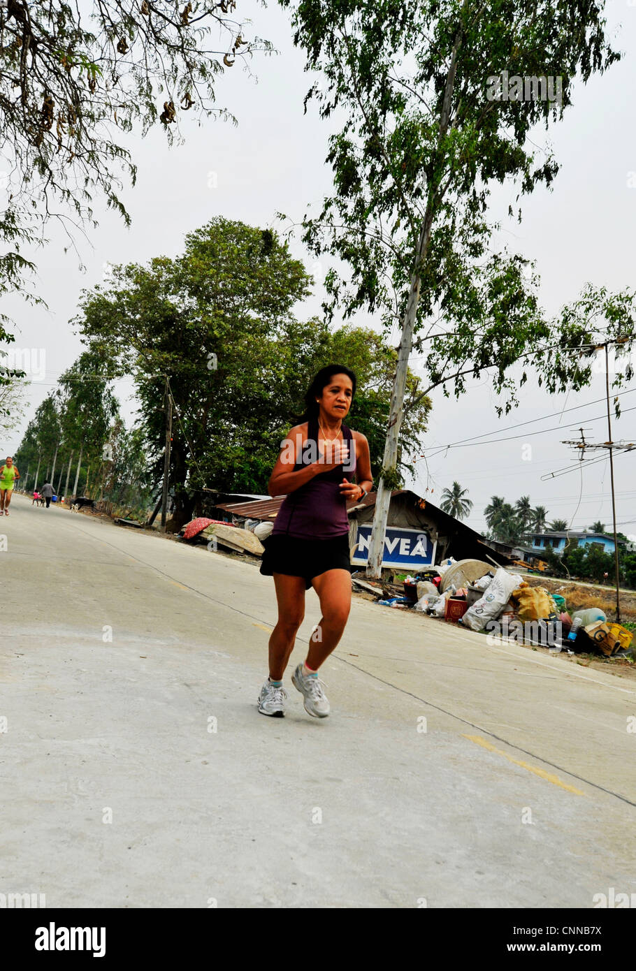 Hash House Harriers or hash runners, members of the bangkok hashers on ...