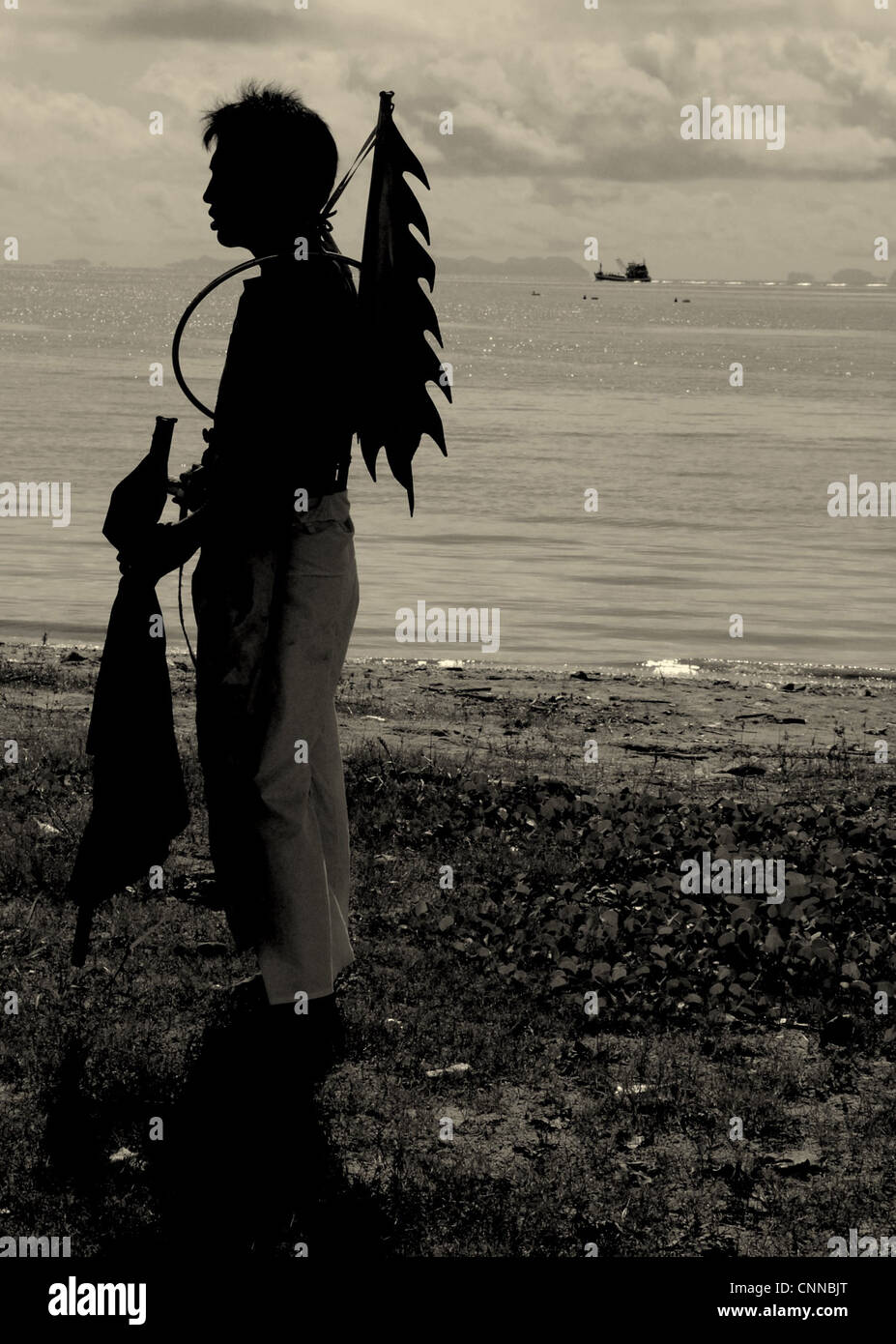 mah song praying by the sea , chinese vegetarian festival , phuket ...