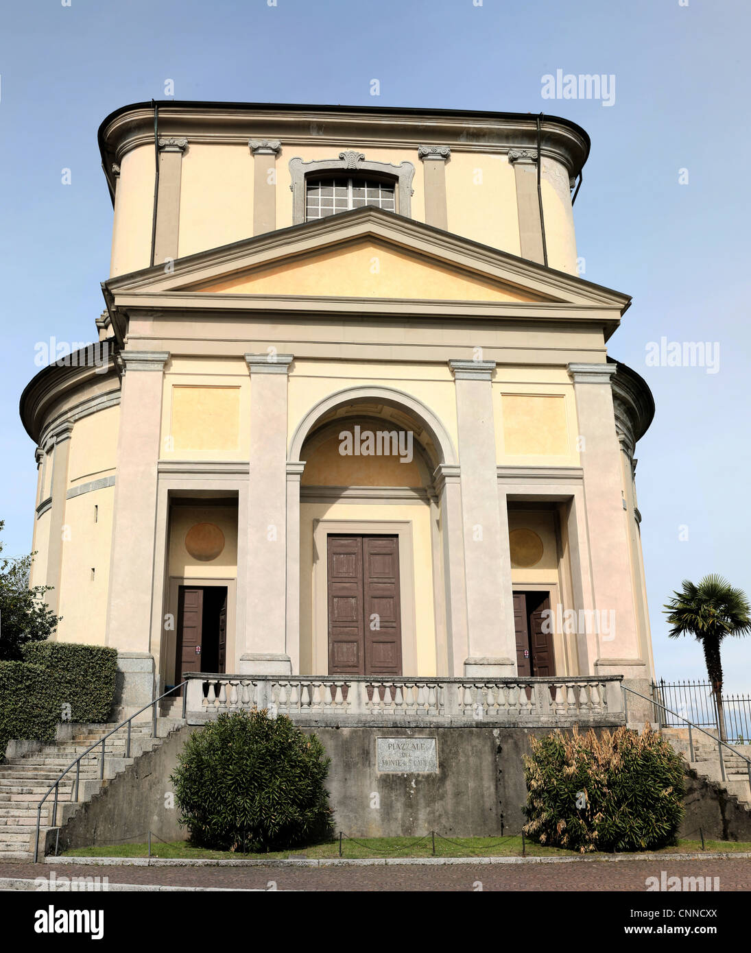 Old church in Arona, Novara Stock Photo - Alamy
