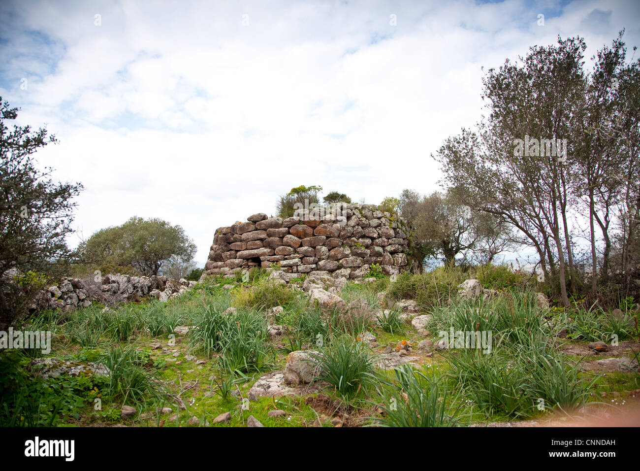 Sardinia nuraghe monument megalithic hi-res stock photography and ...
