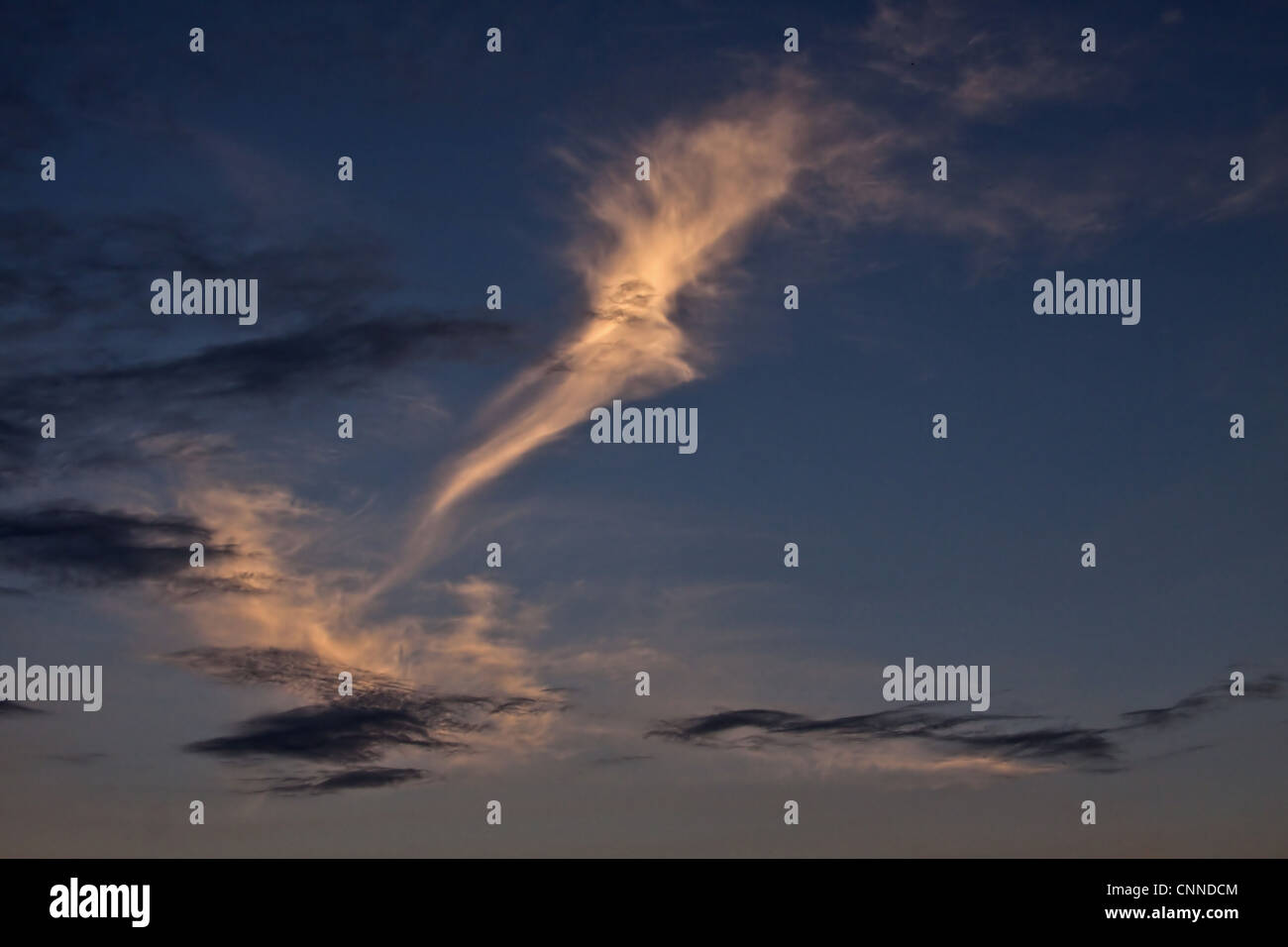 cirrus name given high level clouds these formations indicate presence ...