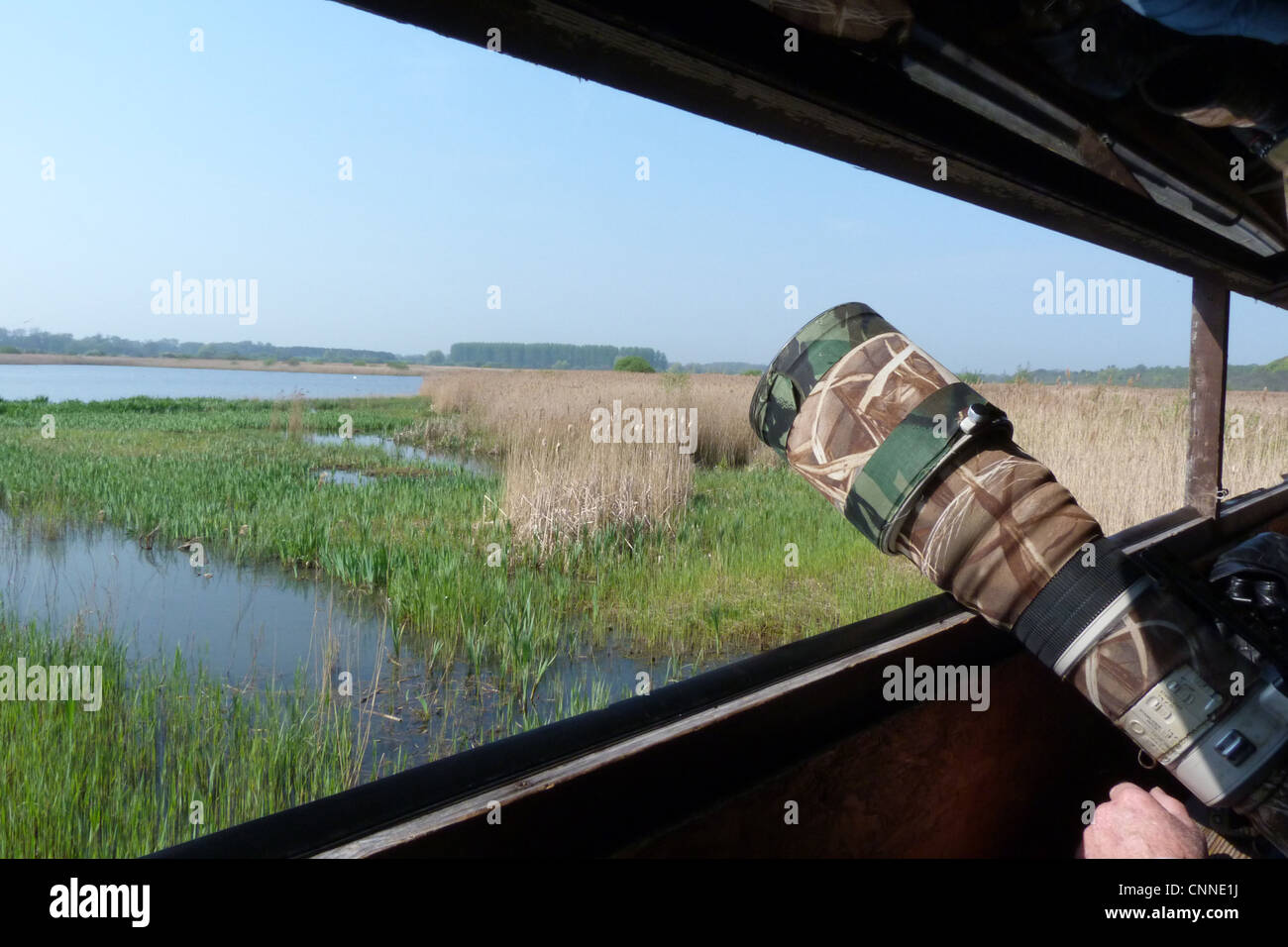 Looking out Island mere hide at RSPB Minsmere Suffolk great place to ...