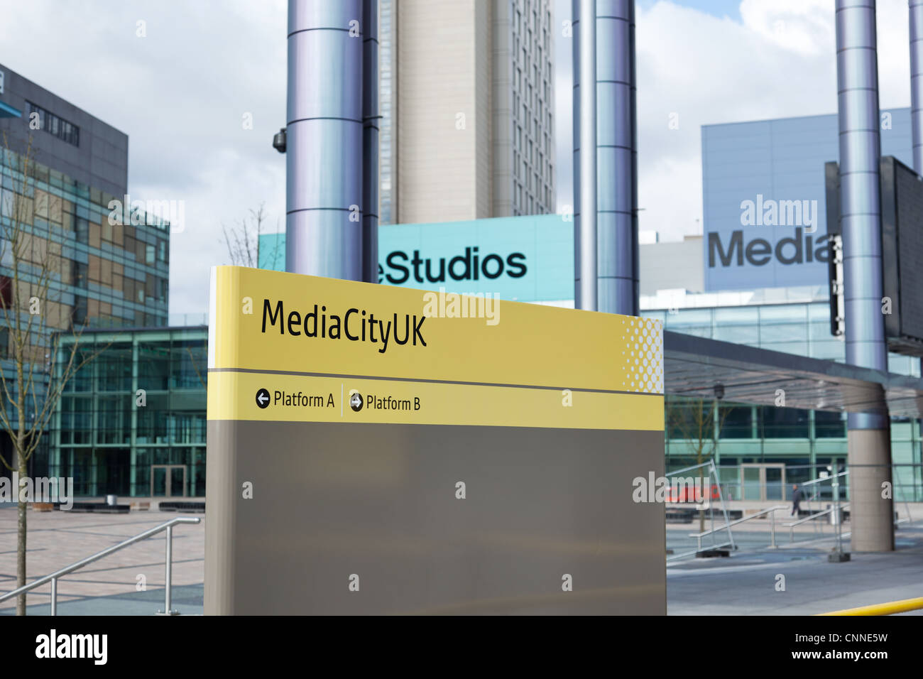 Manchester metrolink sign hi-res stock photography and images - Alamy