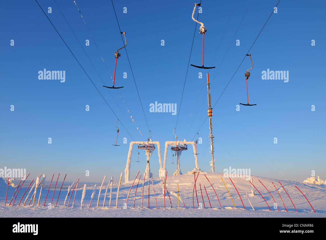 Ruka finland ski resort hi-res stock photography and images - Alamy