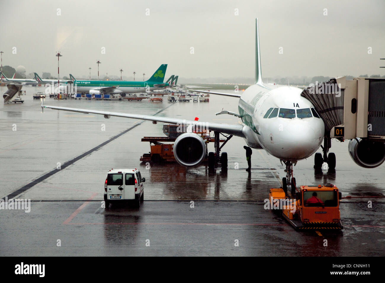 Linate airport hi-res stock photography and images - Alamy