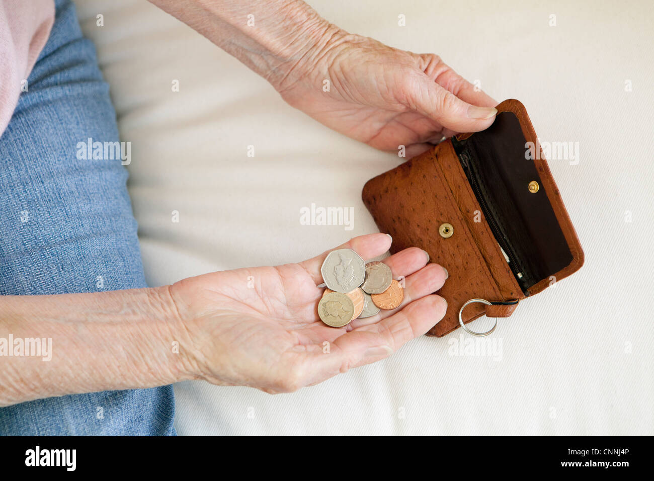 Counting money high view hi-res stock photography and images - Alamy