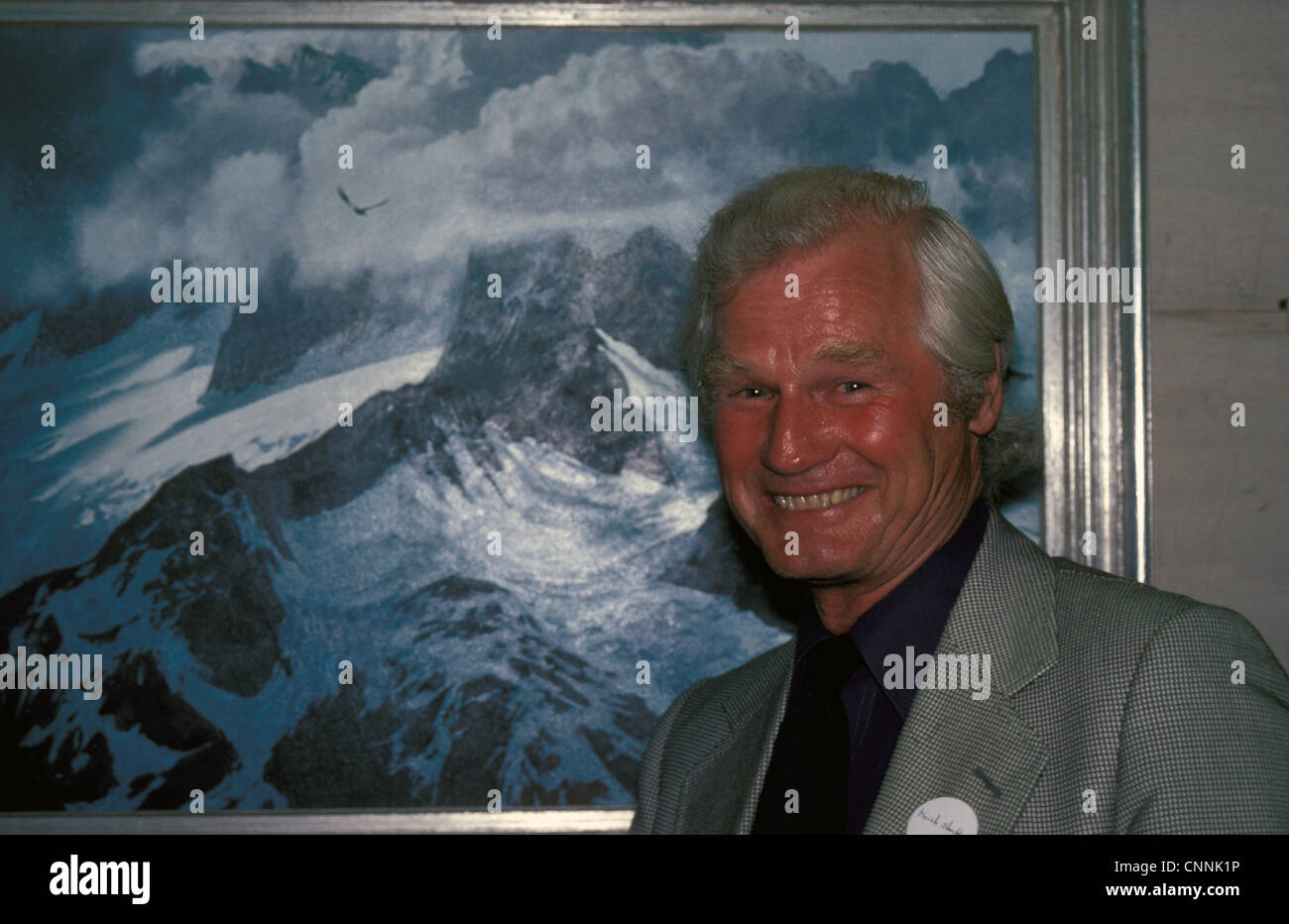 Wildlife artist Keith Shackleton, July 1980 Stock Photo - Alamy