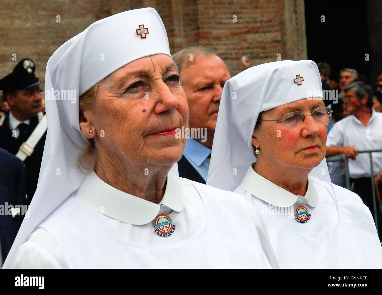 Red cross nurses in hi-res stock photography and images - Alamy