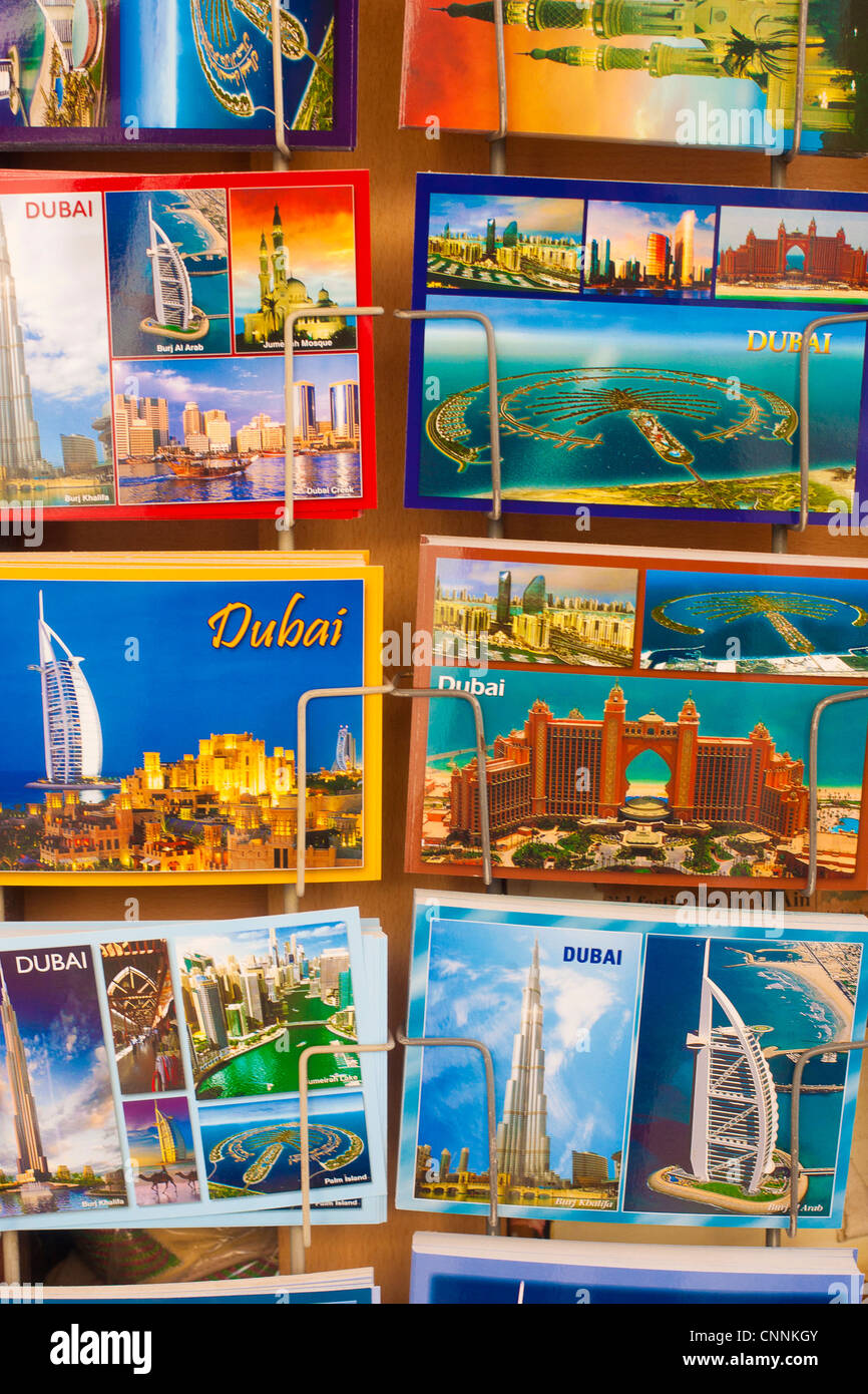 Dubai UAE postcards, deira dubai, uae Stock Photo - Alamy