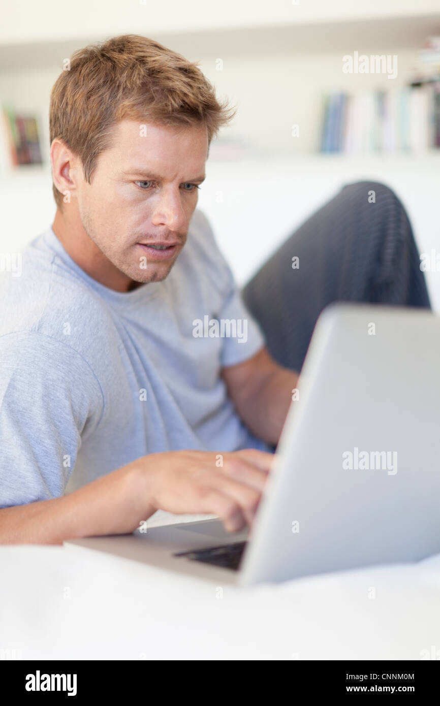 Laptop seriousness hi-res stock photography and images - Alamy