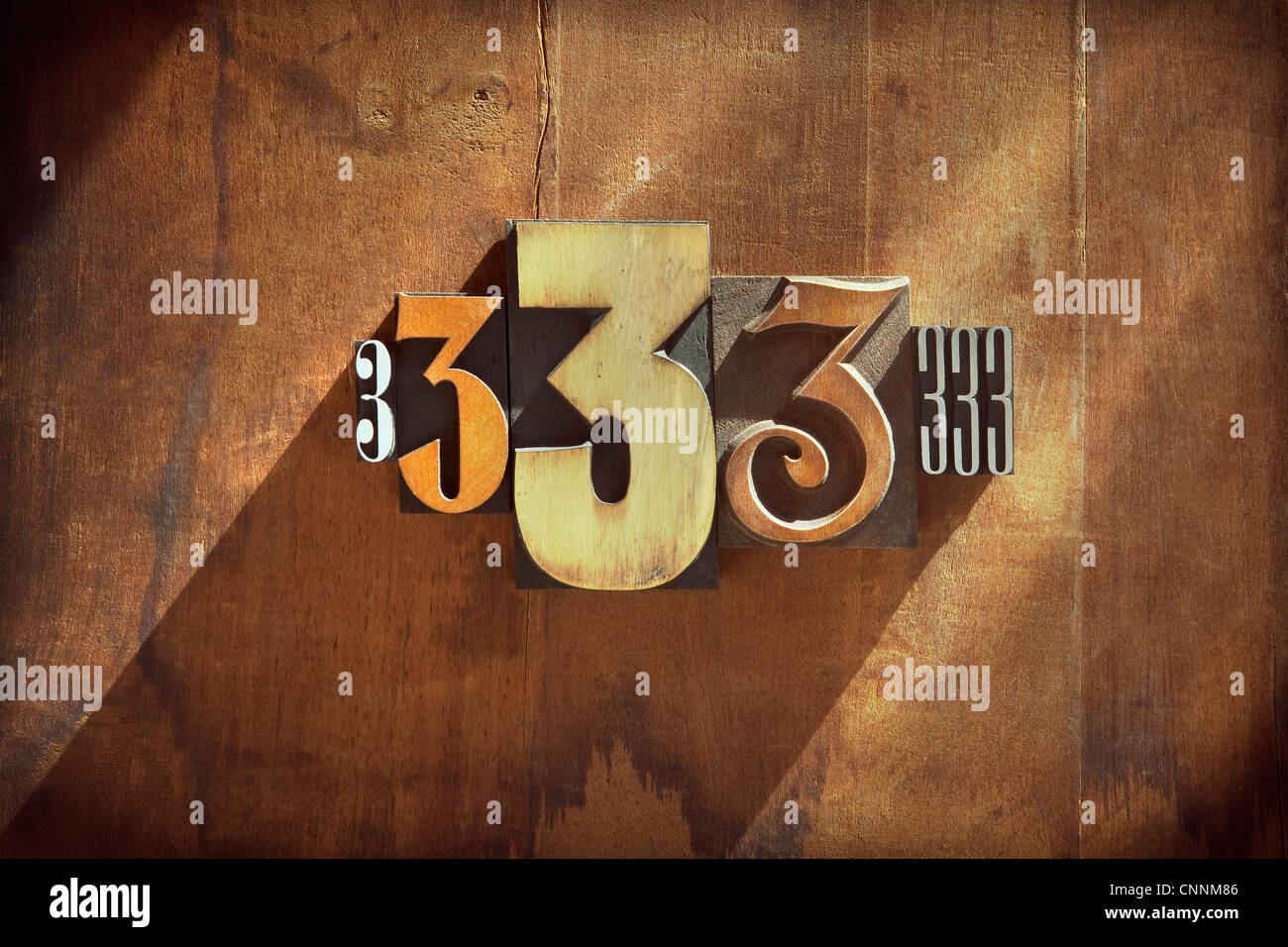 Number 3s hi-res stock photography and images - Alamy