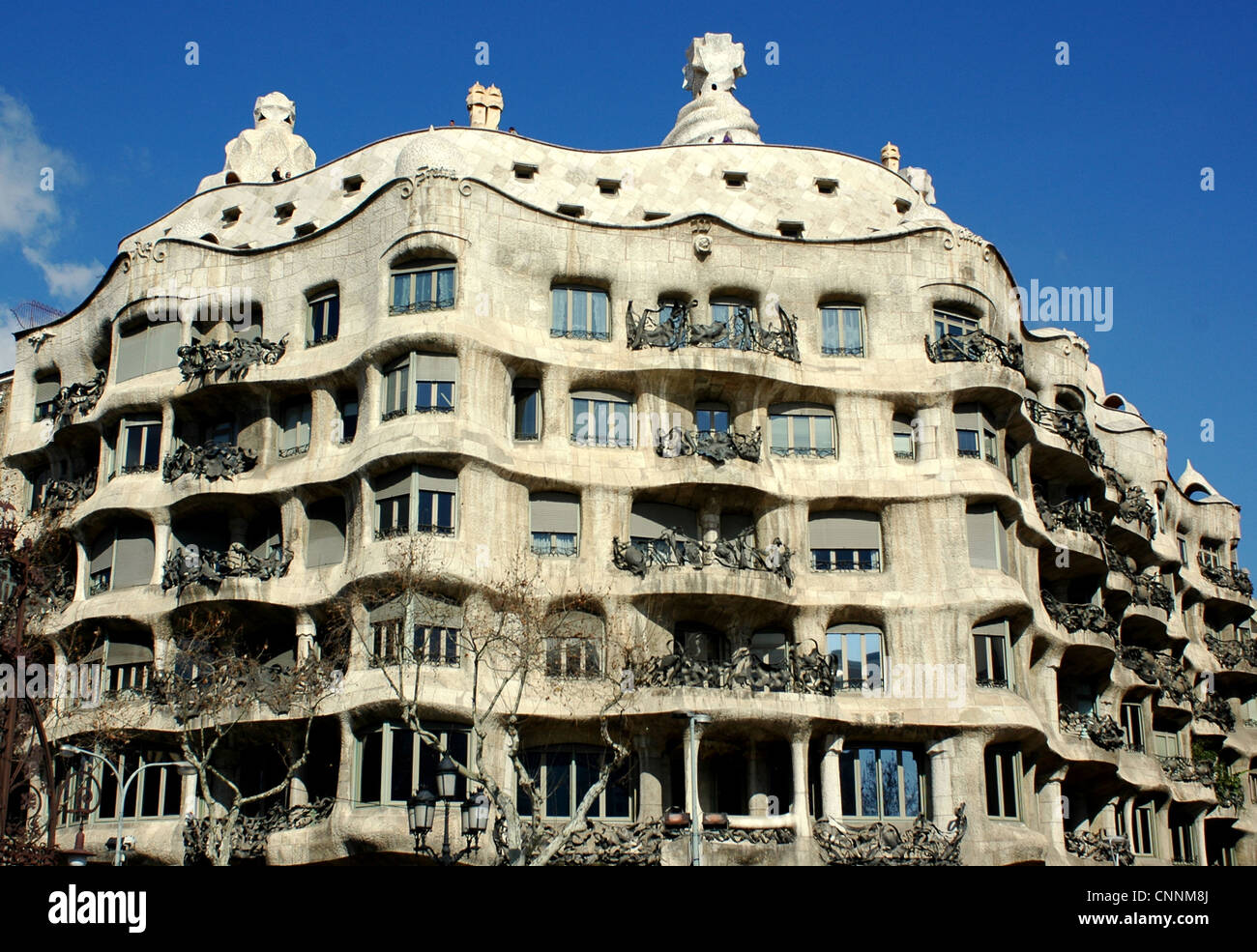 Barcelona modernism buildings, Catalonia, Spain Stock Photo - Alamy