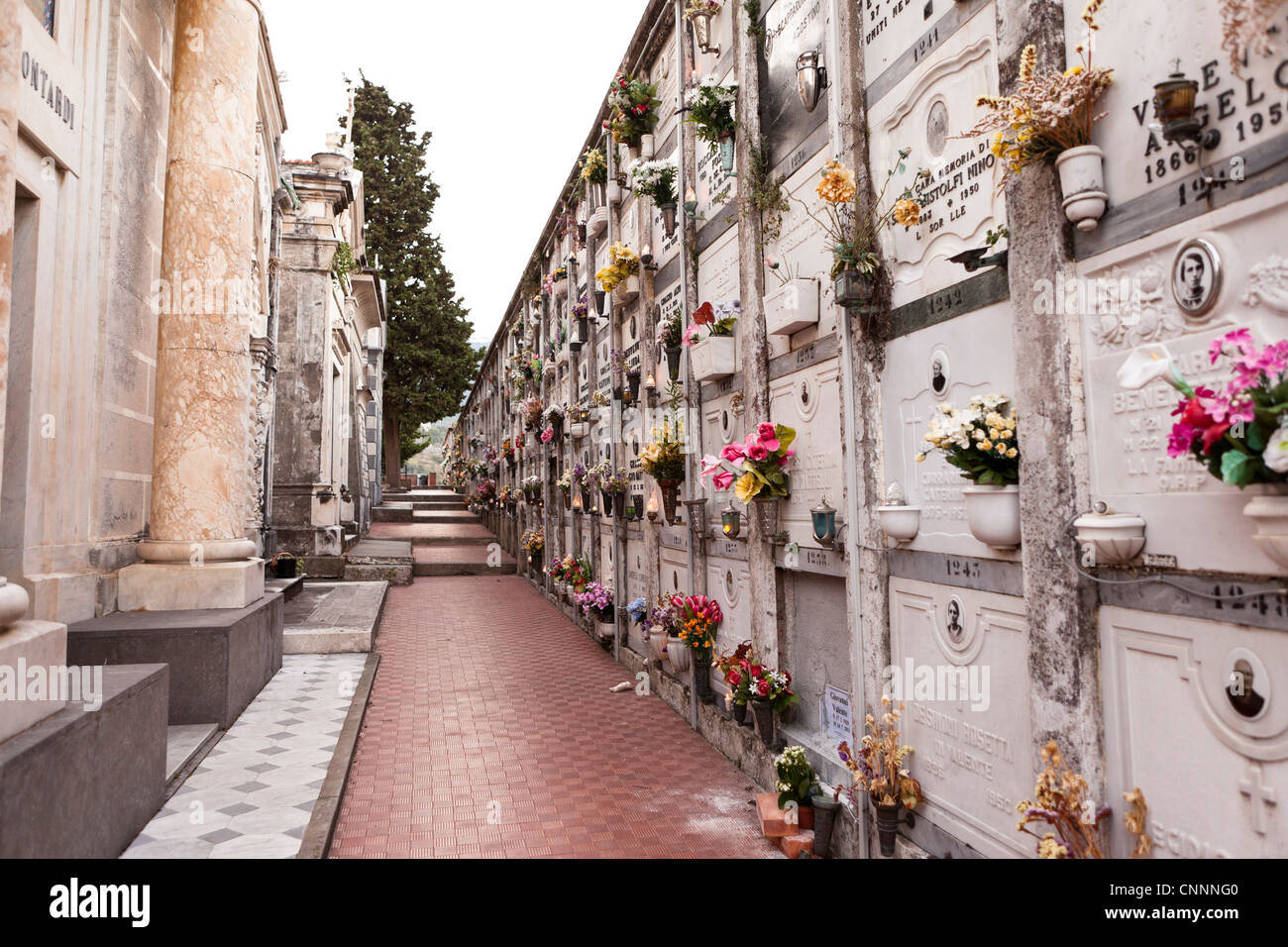 Cemetery, Capuchin Monastery, San Cristoforo Hill, Monterosso al Mare ...