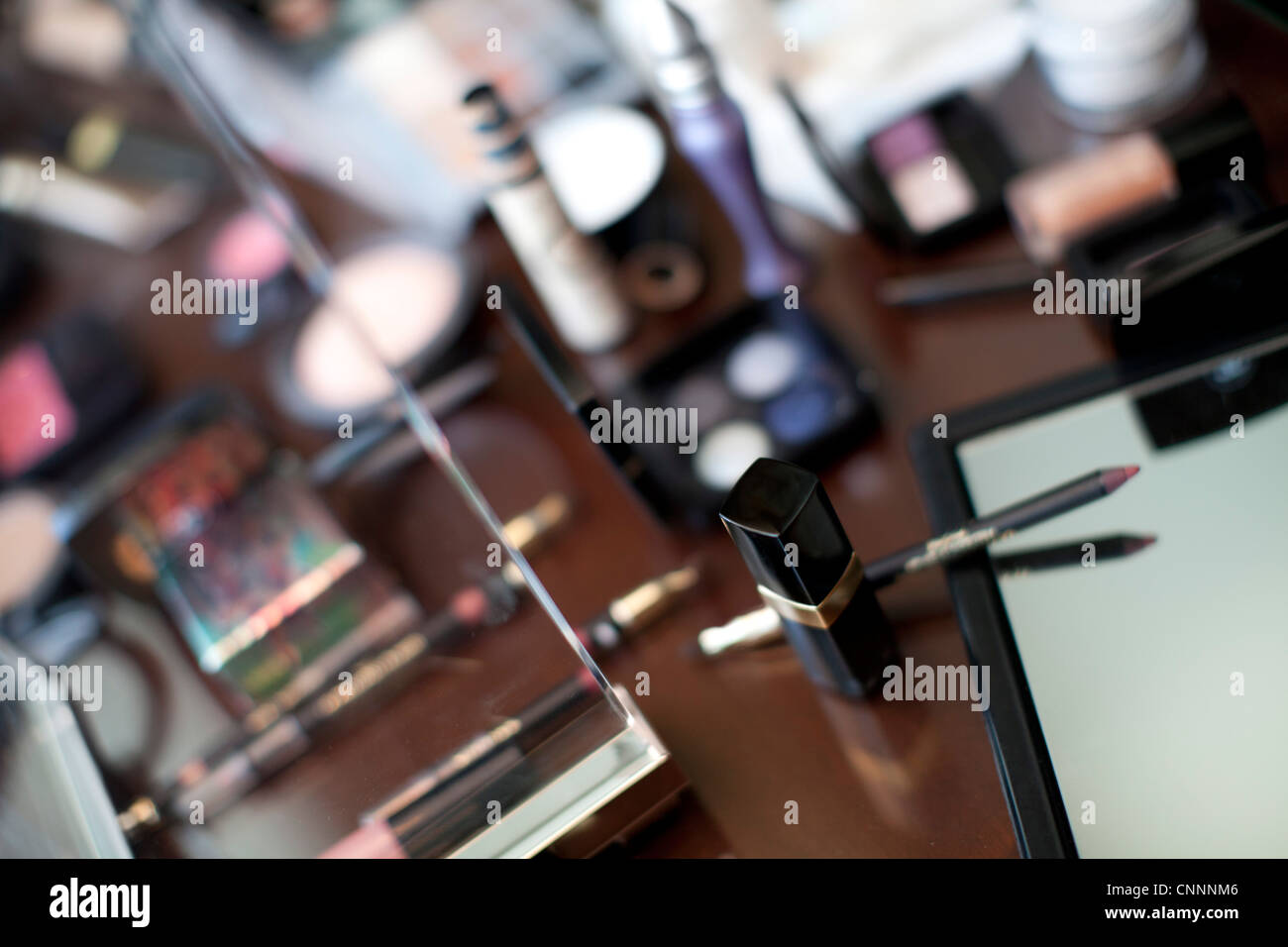 Close-up of Cosmetics Stock Photo - Alamy