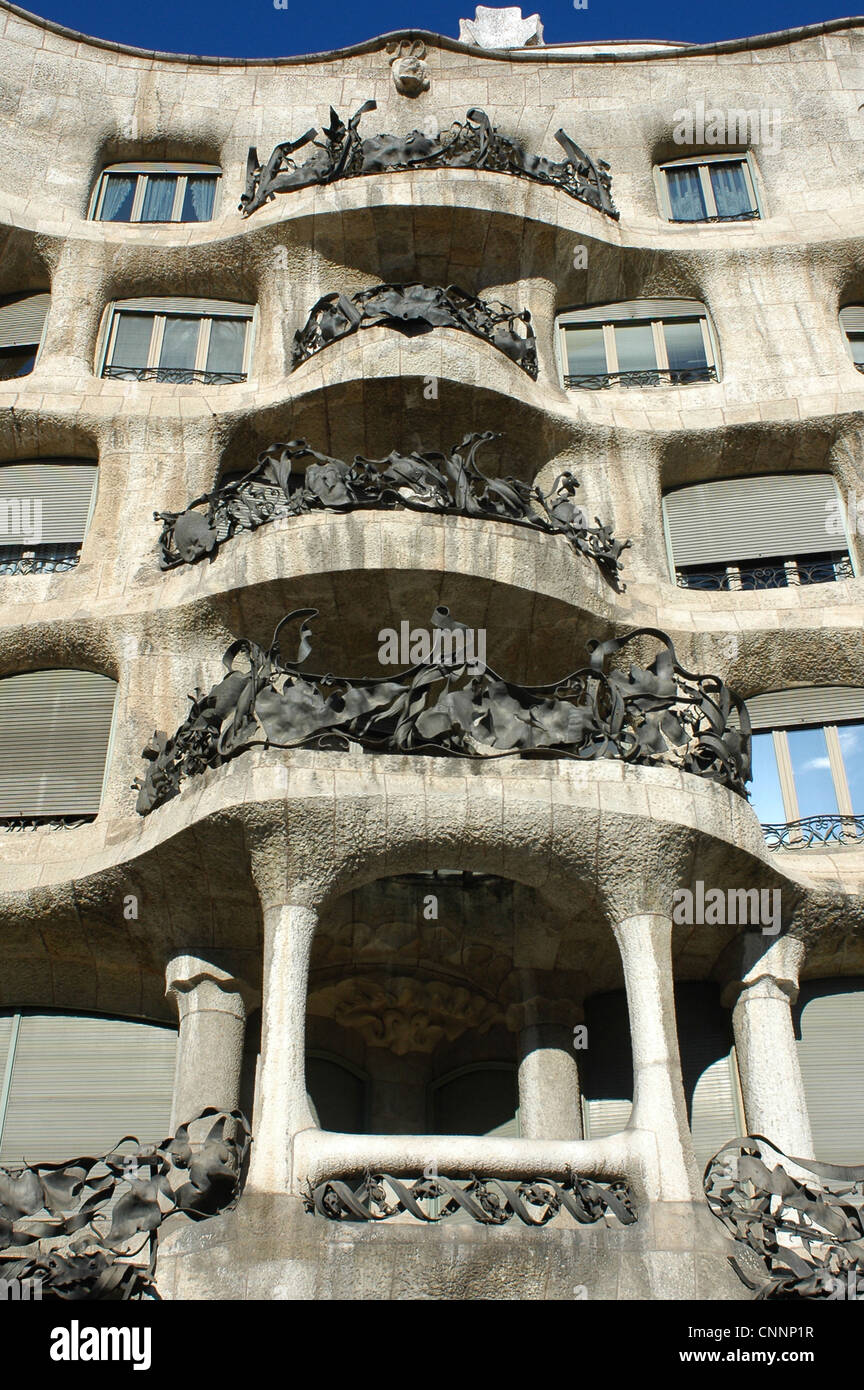 Barcelona modernism buildings, Catalonia, Spain Stock Photo - Alamy