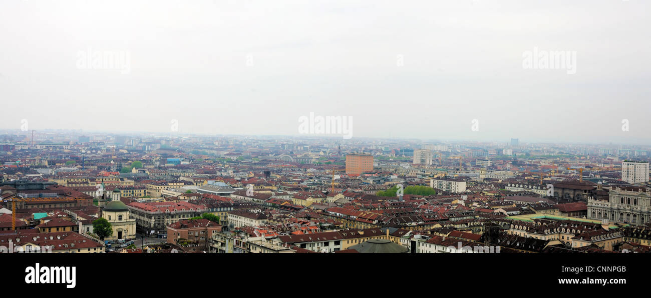 Panoramic view of Turin Stock Photo - Alamy
