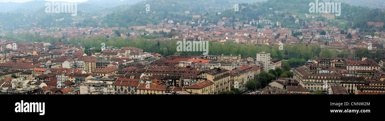 Panoramic view of Turin Stock Photo - Alamy
