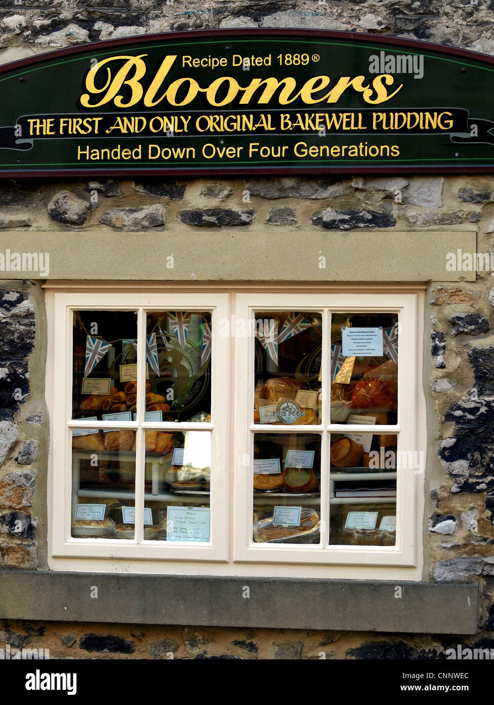 Bloomers of Bakewell, Derbyshire Stock Photo - Alamy