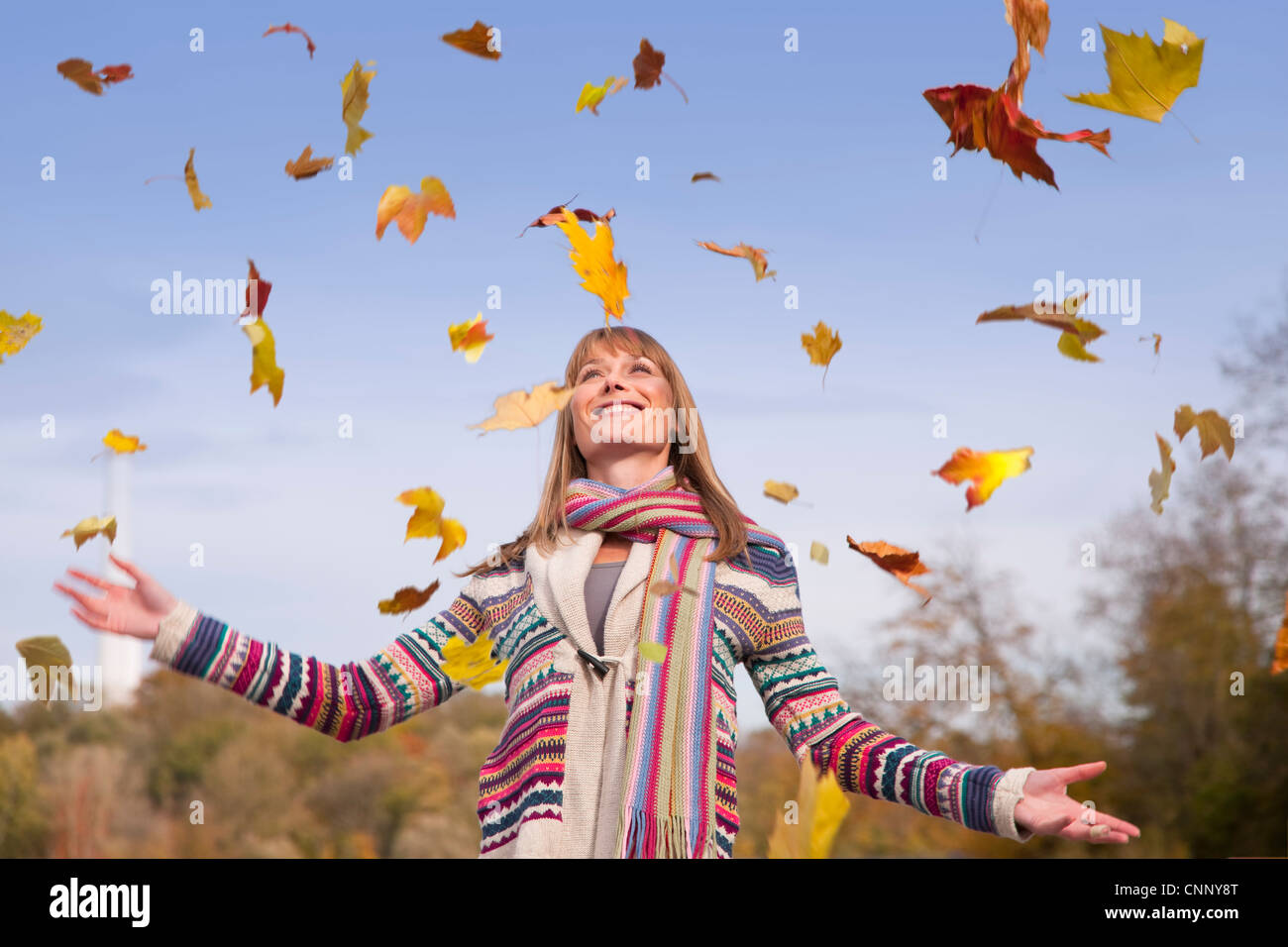 Lady throwing away clothes hi-res stock photography and images - Alamy