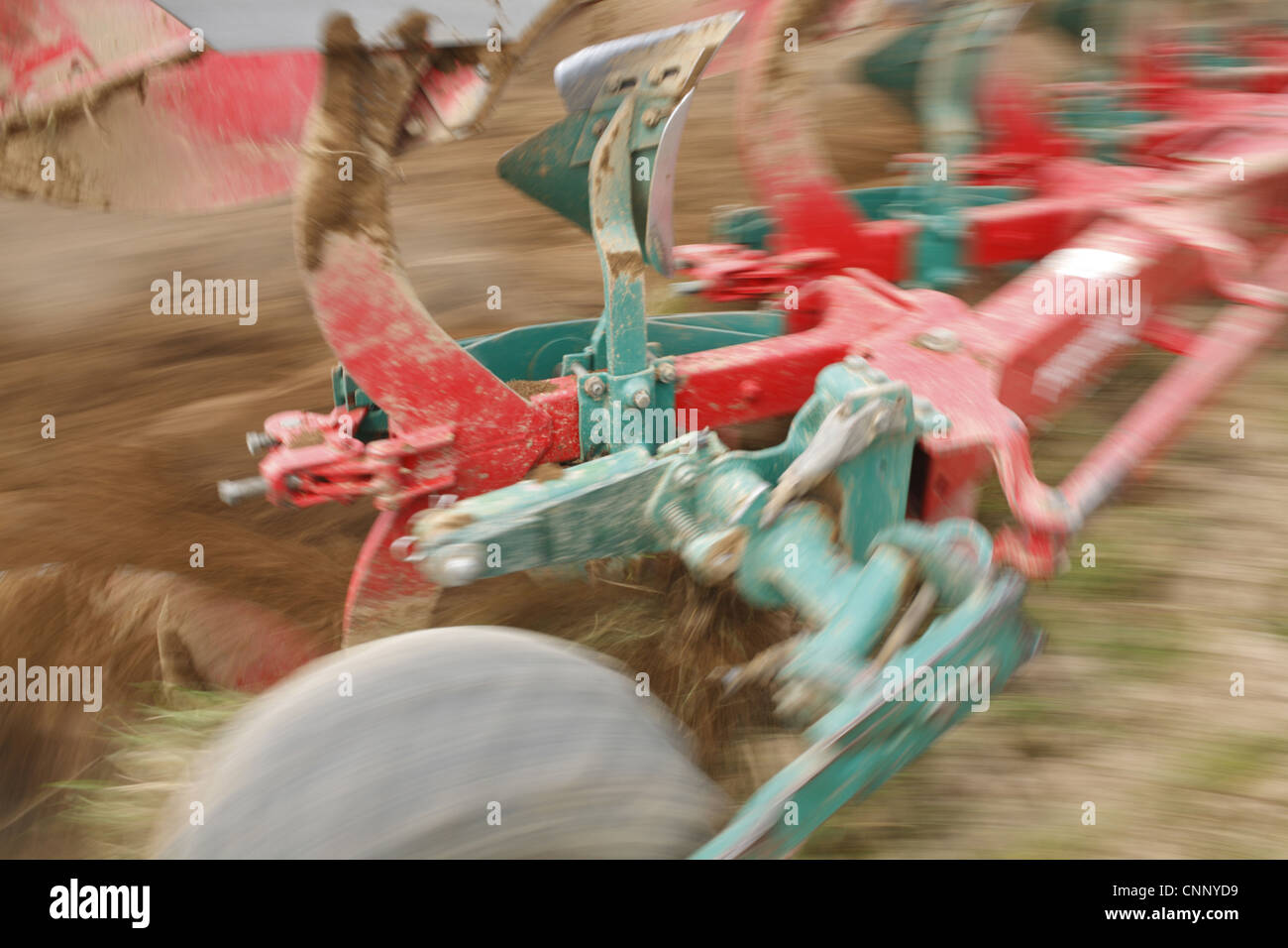 Five furrow plough hi-res stock photography and images - Alamy