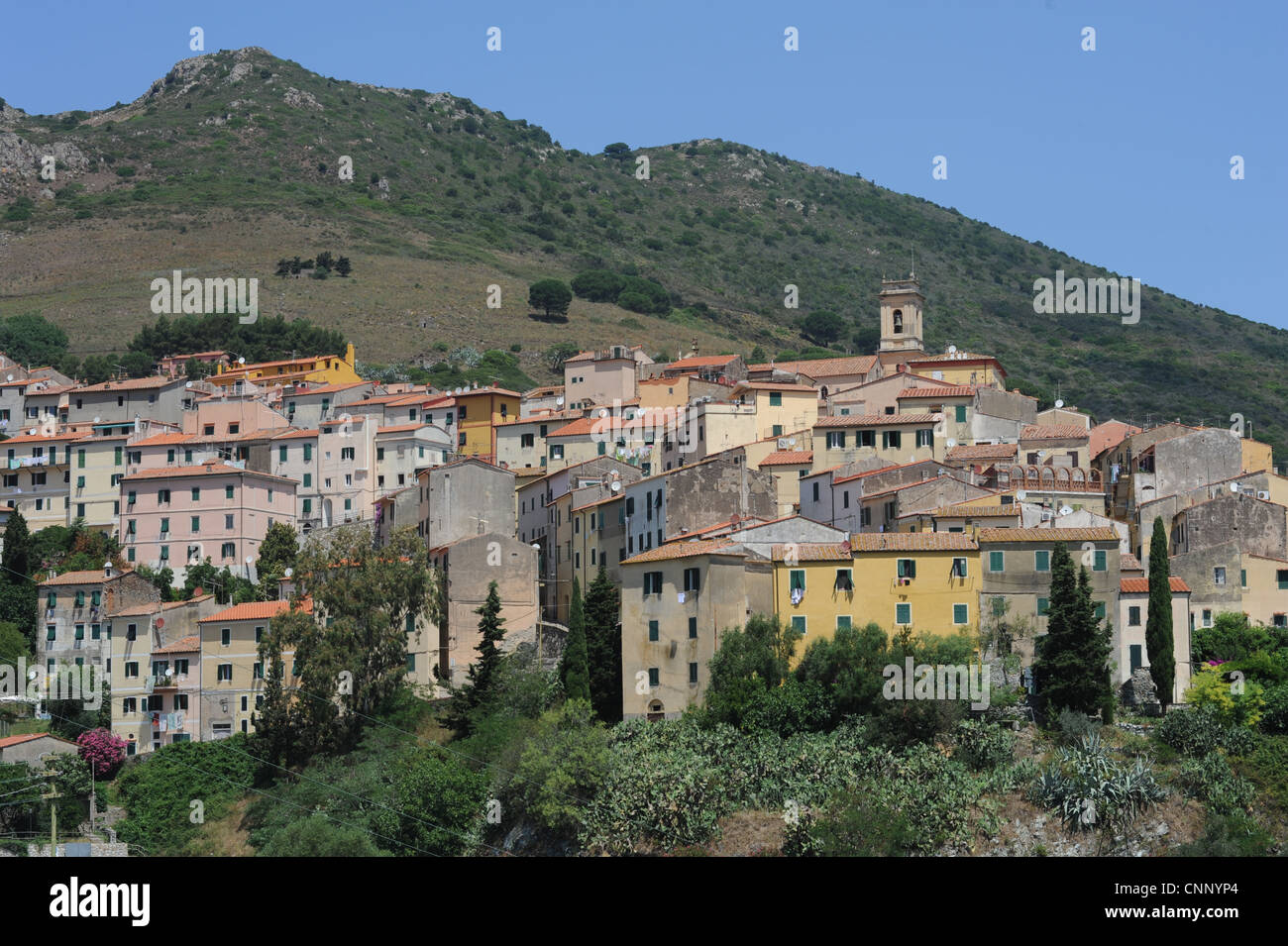 The village of Rio in Elba, Elba island, Italy Stock Photo - Alamy