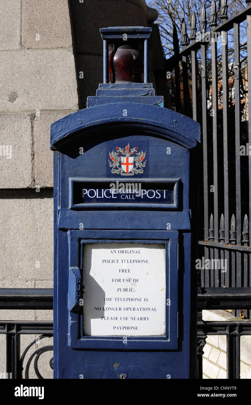 Historical police phone box hi-res stock photography and images - Alamy