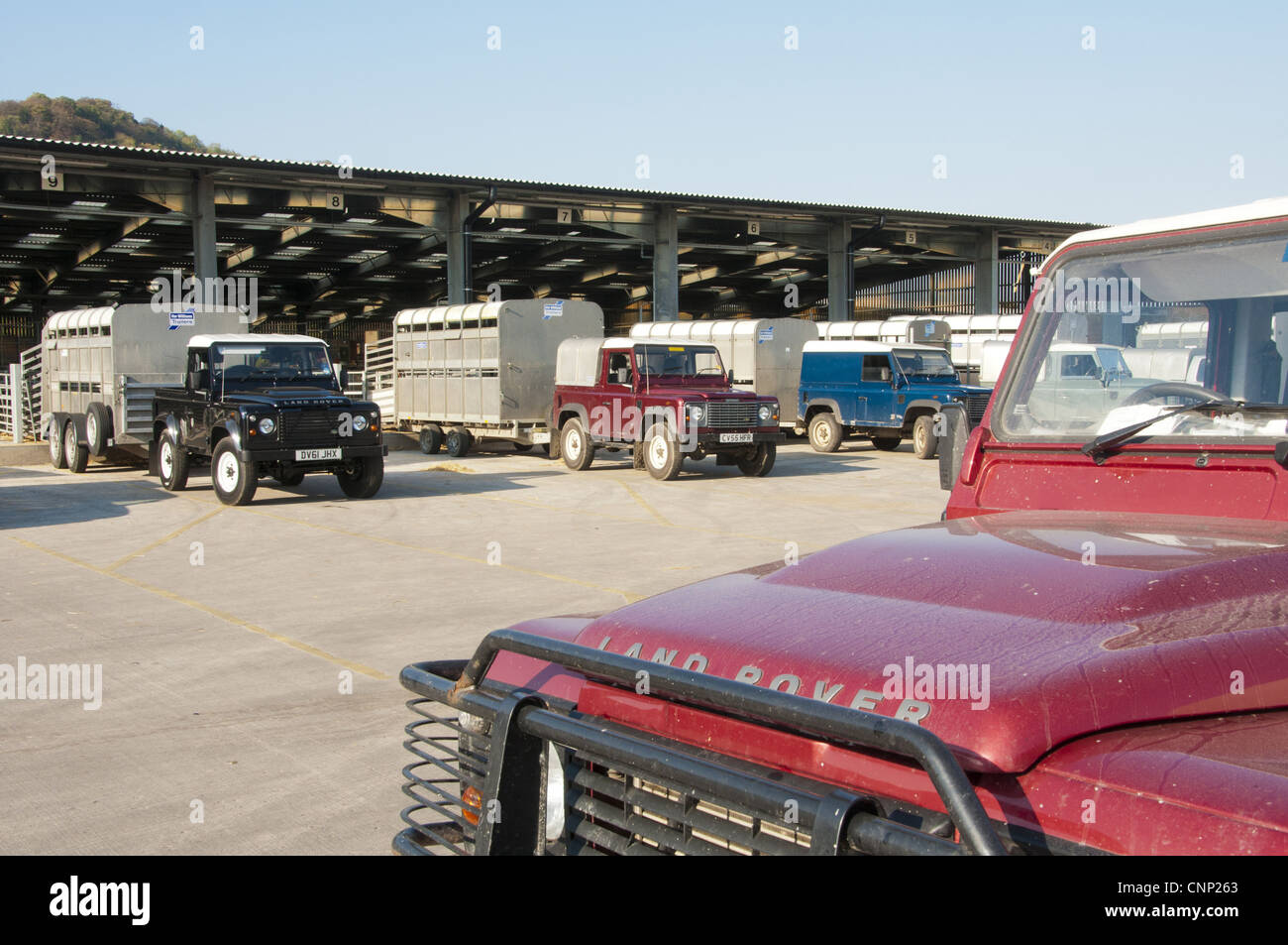 Welsh farmer land rover hi-res stock photography and images - Alamy