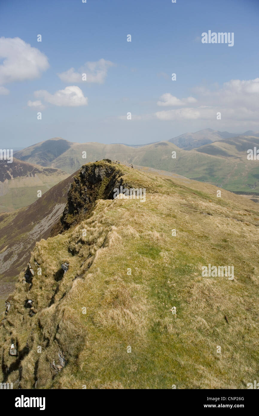 Nantlle Ridge in Snowdonia in North Wales Stock Photo - Alamy