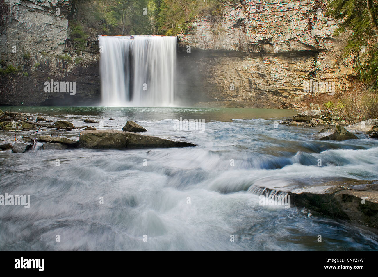 Cane Creek Falls, waterfall, scenic Stock Photo - Alamy