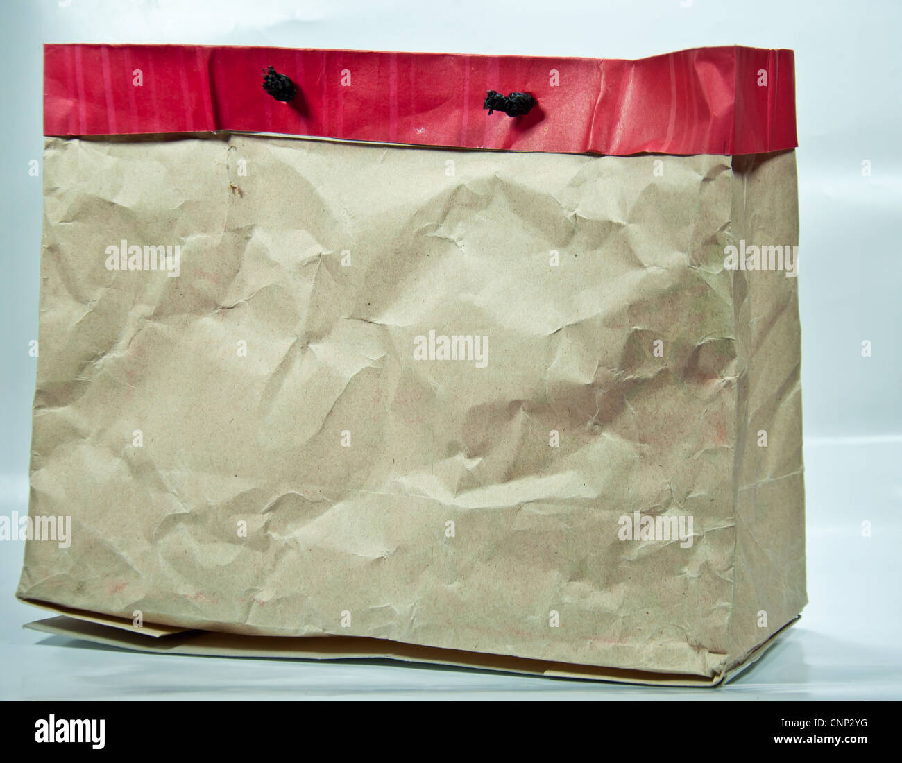 recycle bag on white background Stock Photo - Alamy