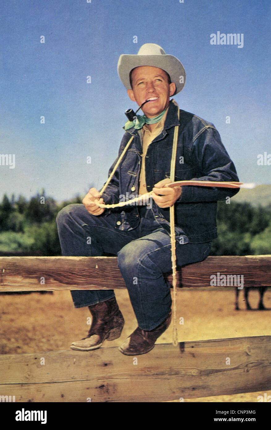BING CROSBY (1903-1977) US singer and actor about 1940 Stock Photo - Alamy