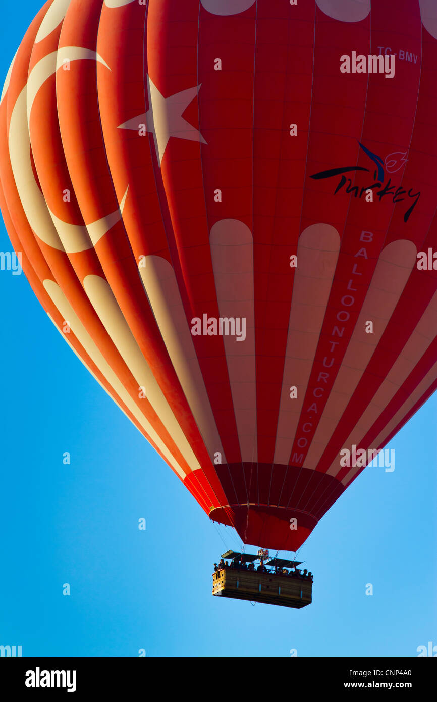 Hot-air ballon. Cappadocia, Turkey Stock Photo - Alamy