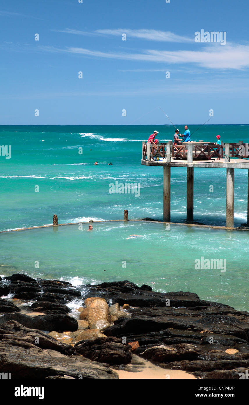 Fishing at Victoria Bay, Western Cape, South Africa Stock Photo - Alamy