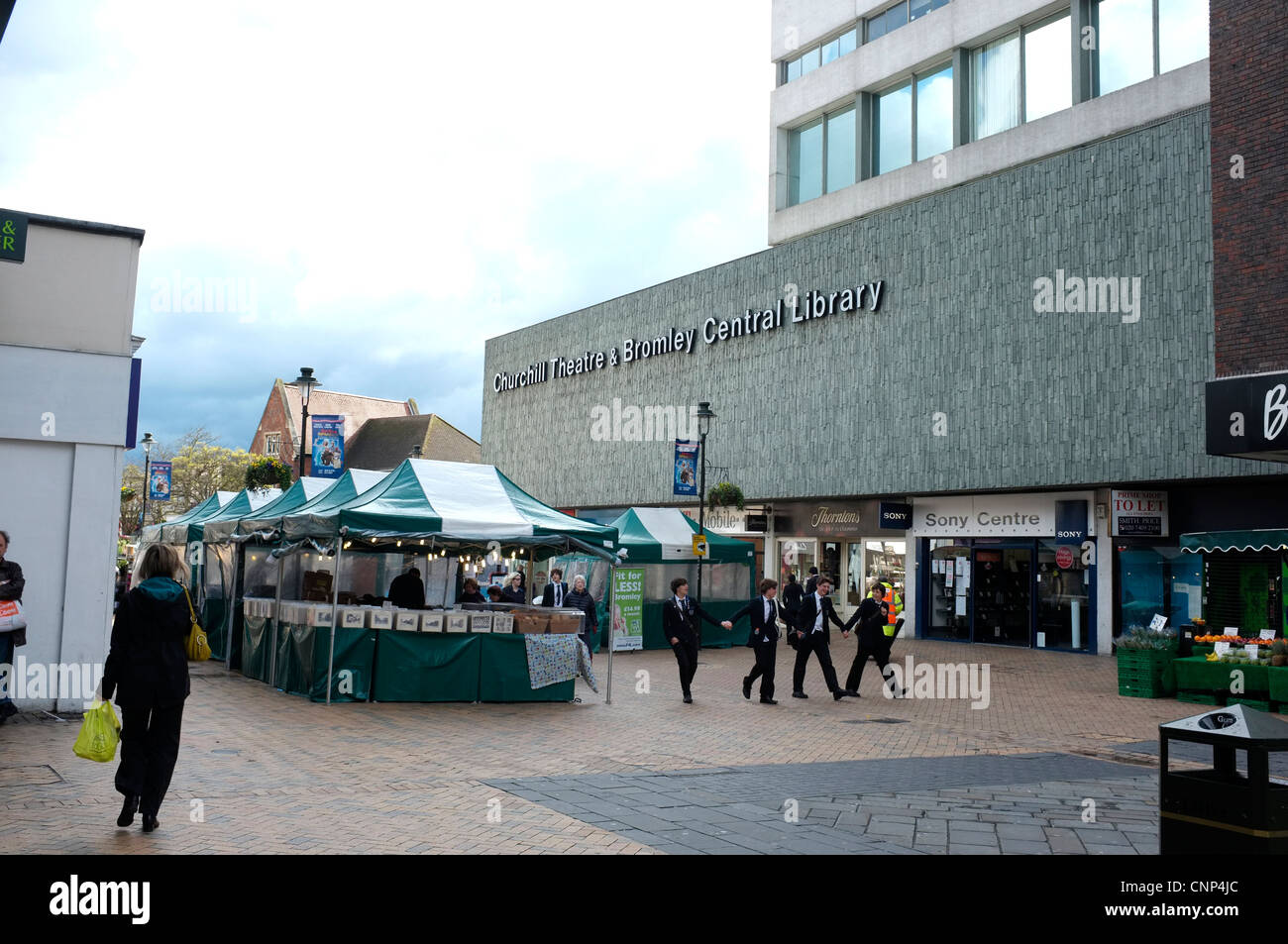 town of bromley high street kent uk 2012 Stock Photo - Alamy