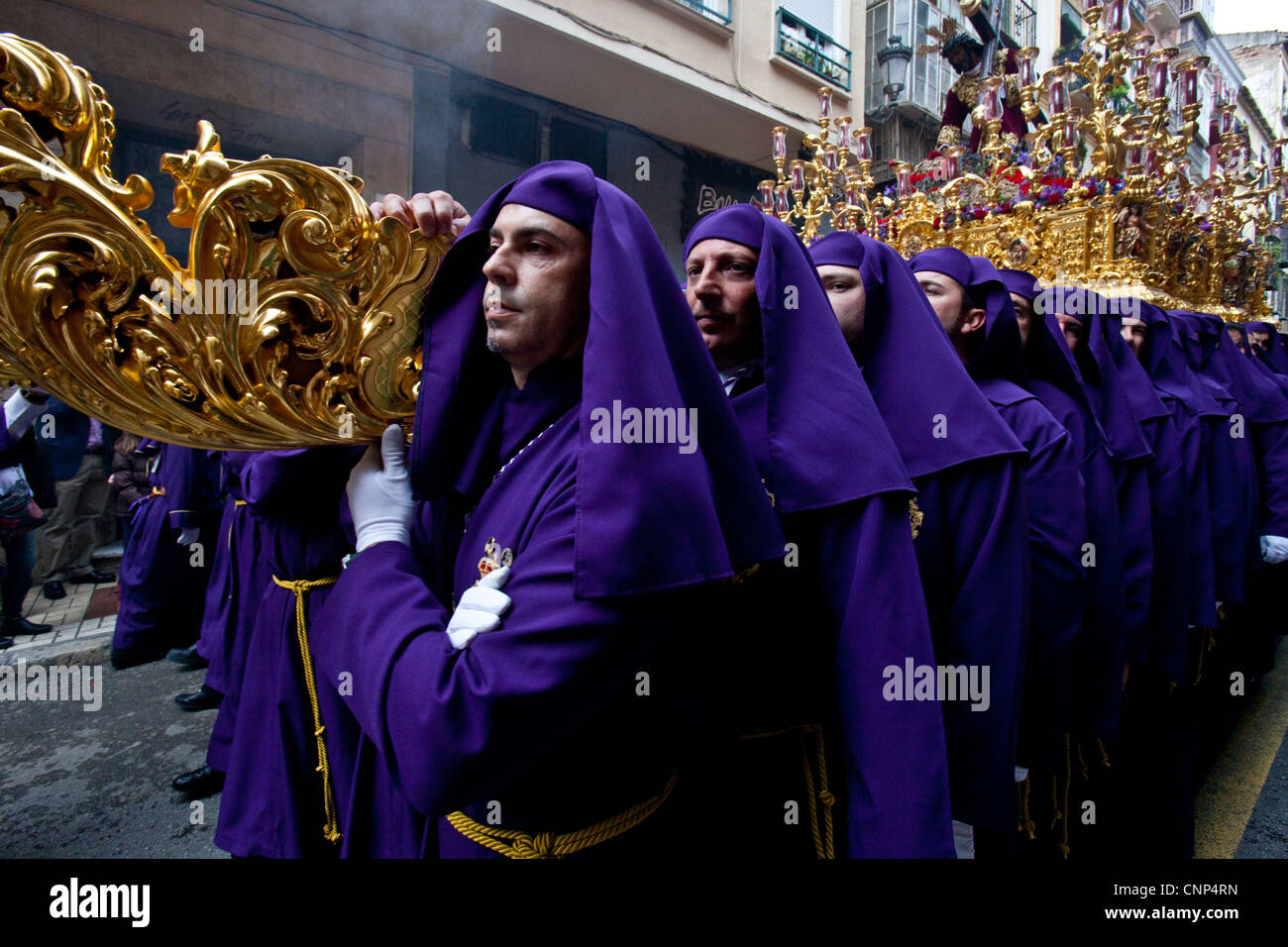Colourful parade float carrying holy hi-res stock photography and ...